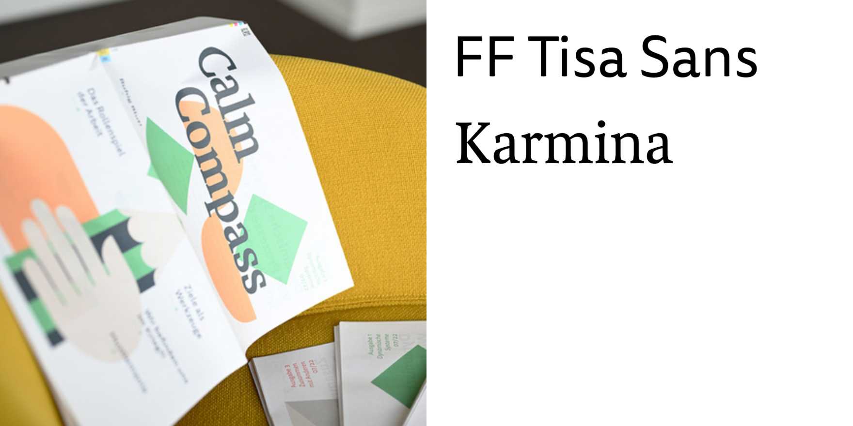 Calm Compass - Fonts In Use