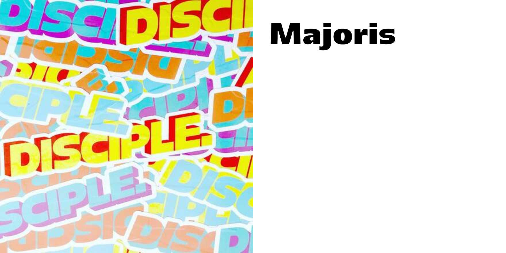 Disciple - Fonts In Use