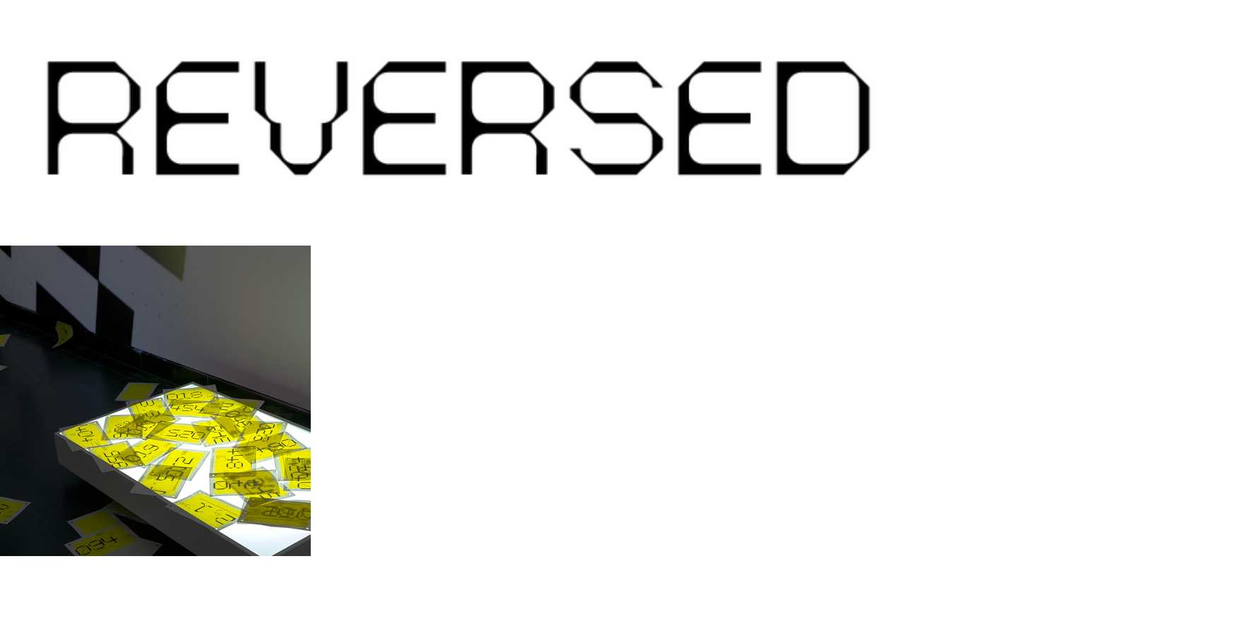 Reversed in use - Fonts In Use