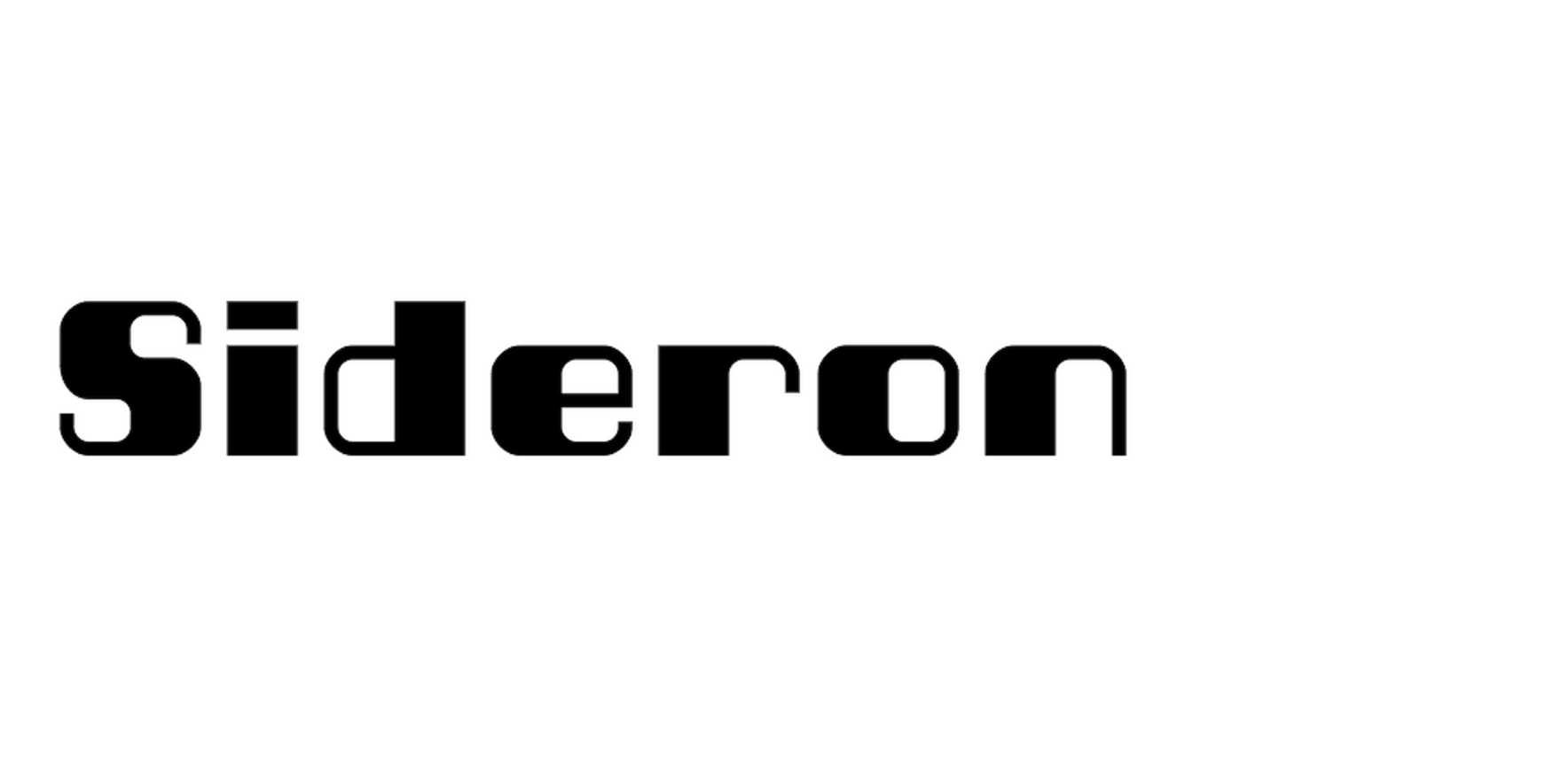 Sideron in use - Fonts In Use