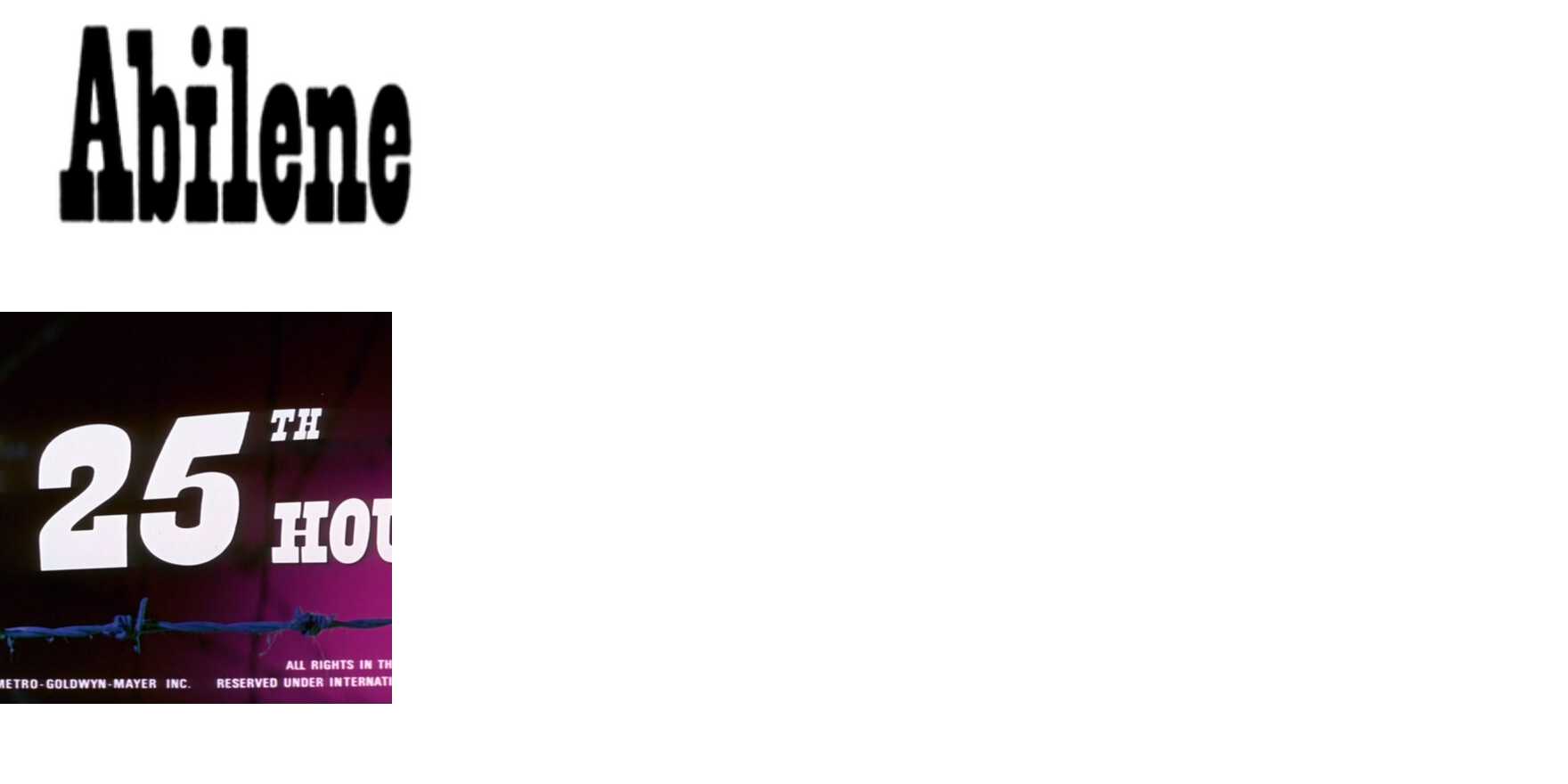 Abilene in use - Fonts In Use