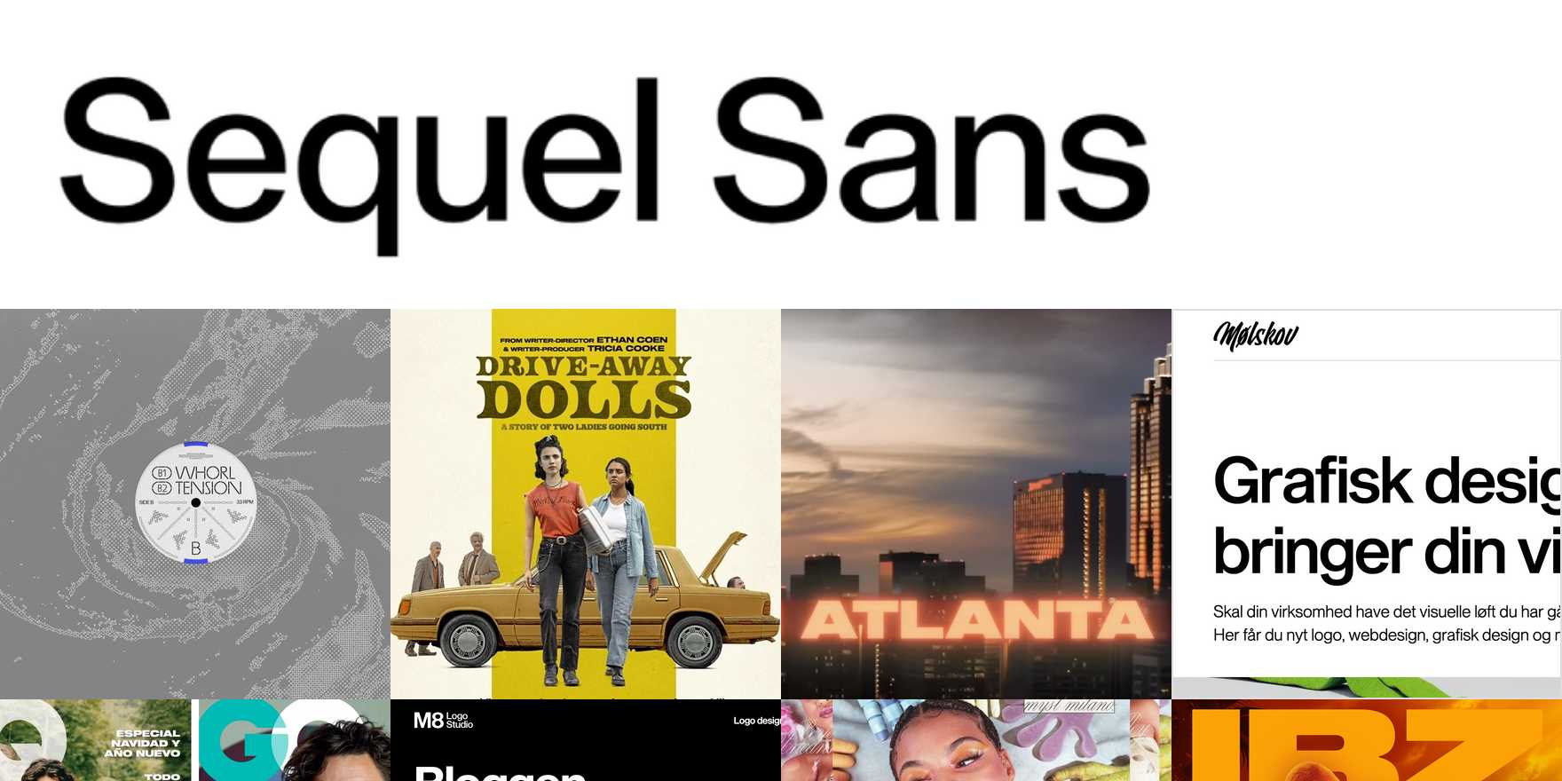 Sequel Sans in use - Fonts In Use