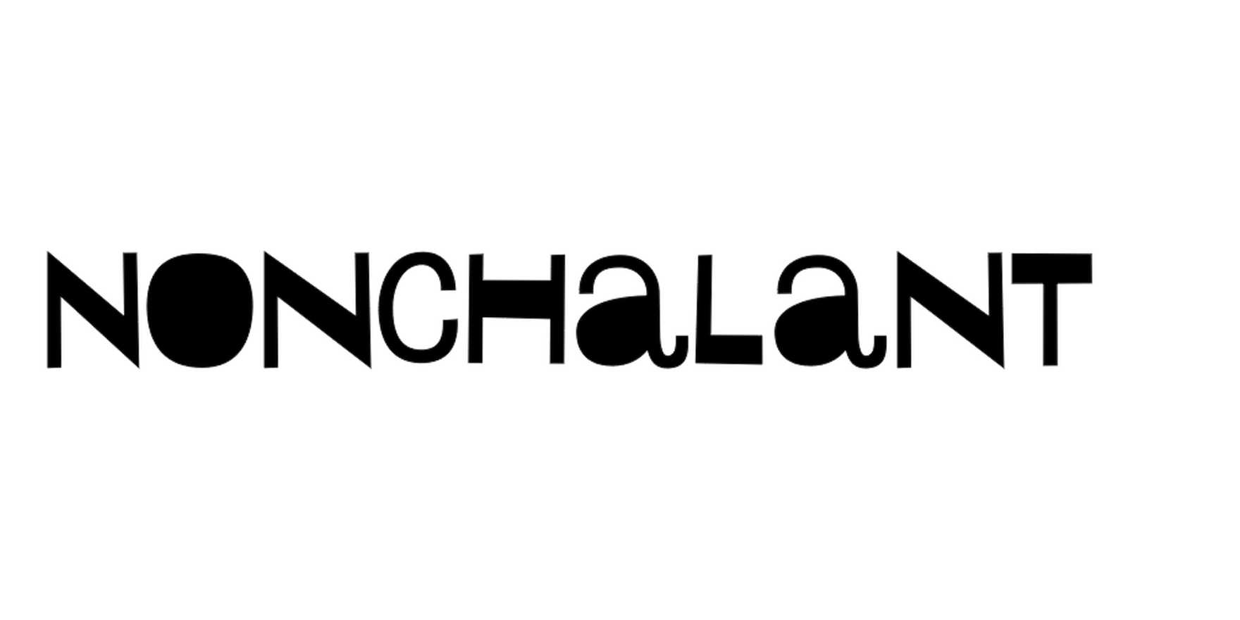 Nonchalant in use - Fonts In Use