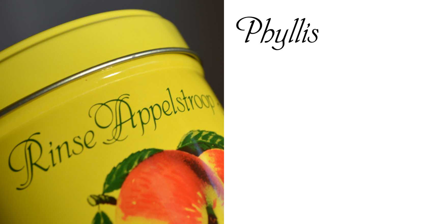 Timson Rinse Appelstroop - Fonts In Use