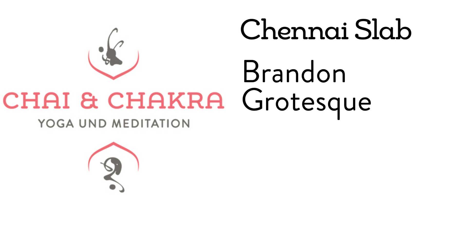 Chai & Chakra - Fonts In Use
