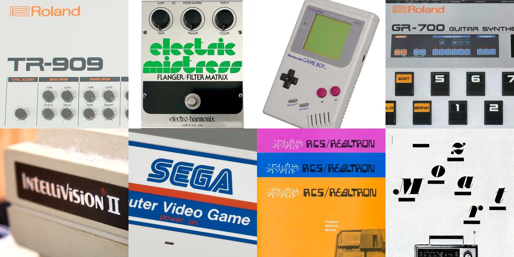 vintage electronics - Fonts In Use