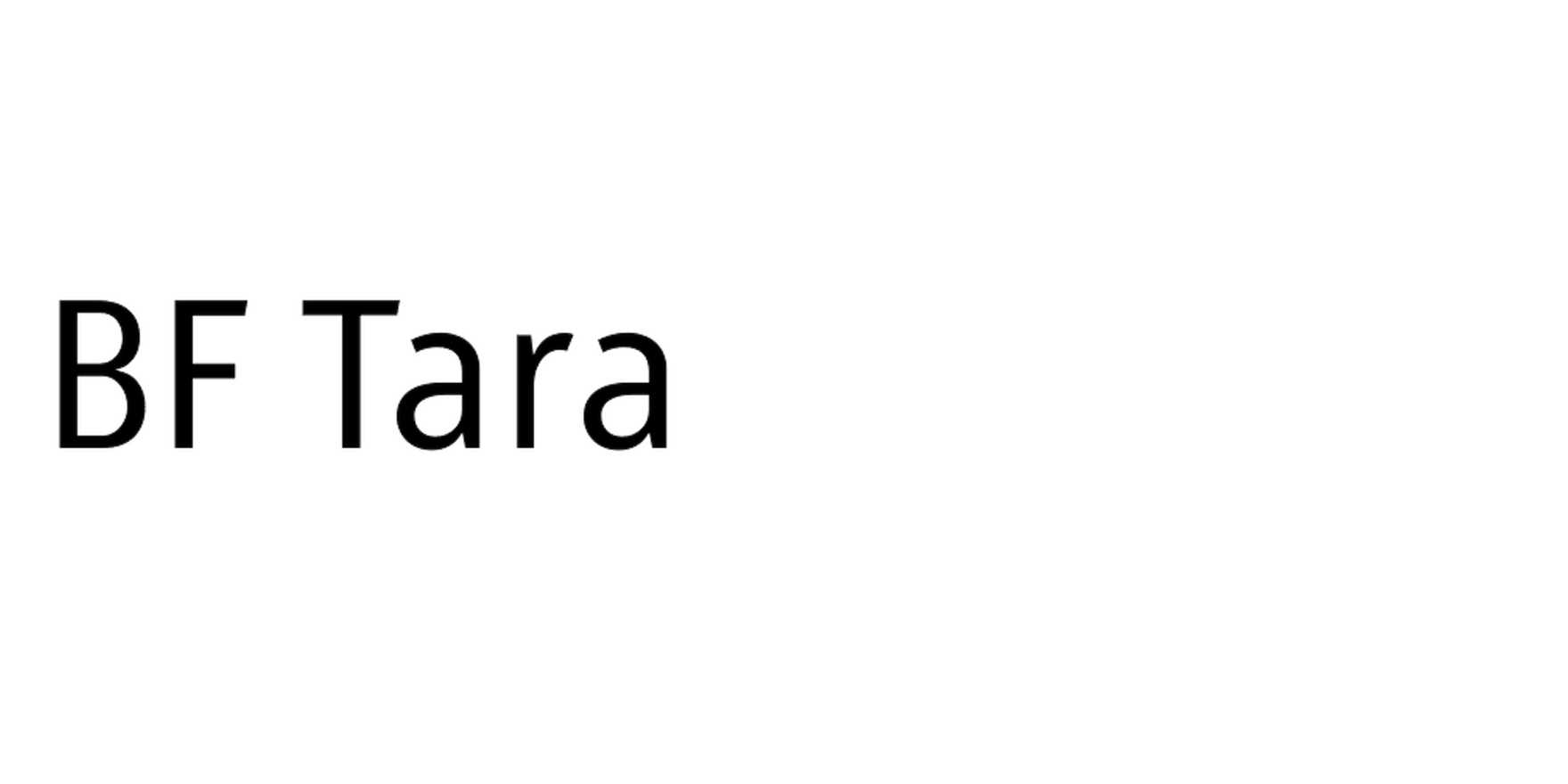 BF Tara in use - Fonts In Use
