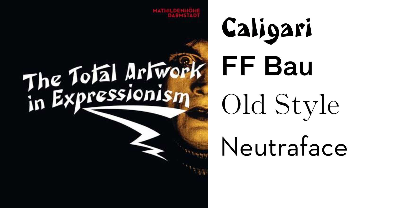 The Total Artwork in Expressionism - Fonts In Use