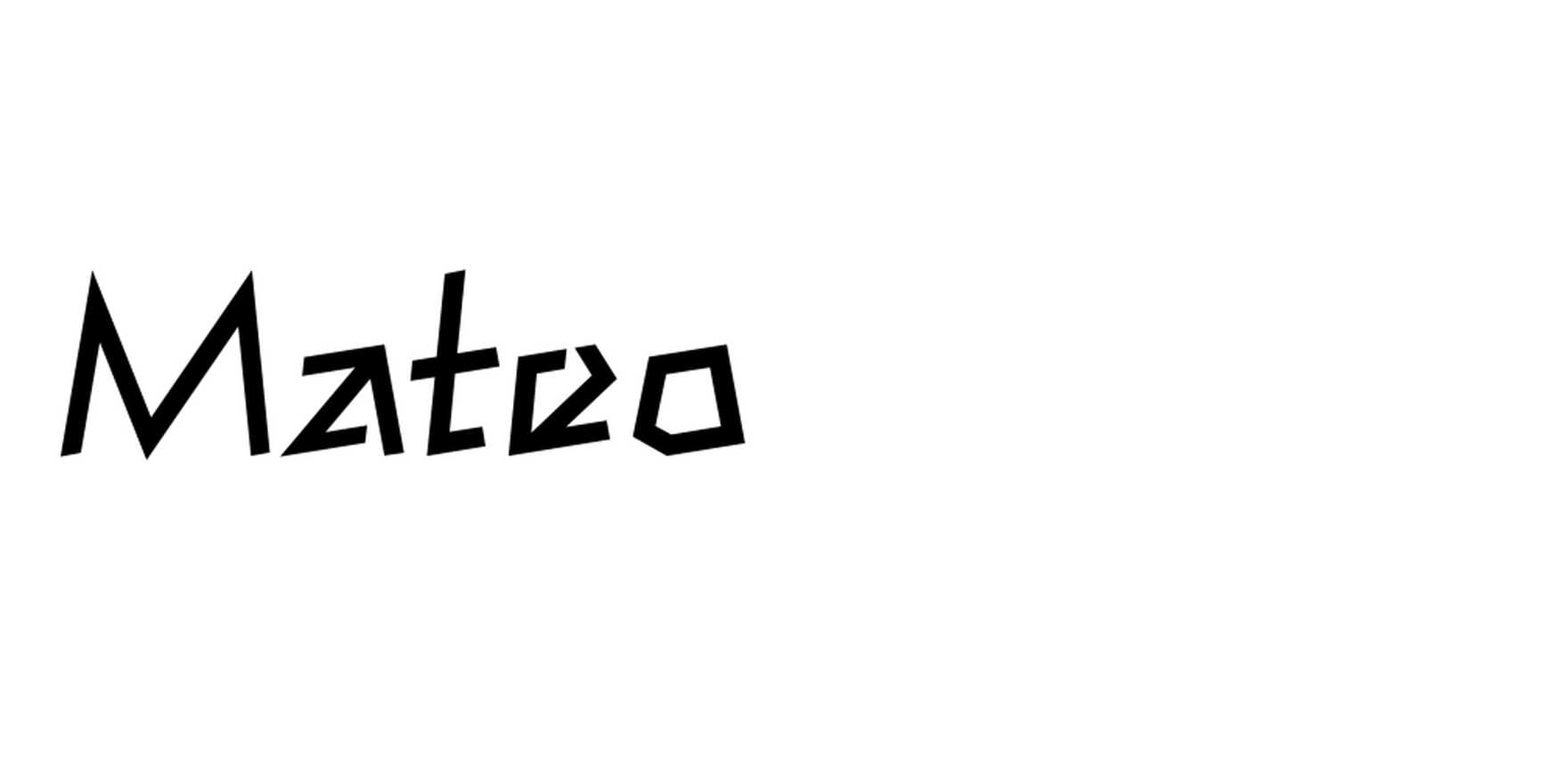 Mateo in use - Fonts In Use