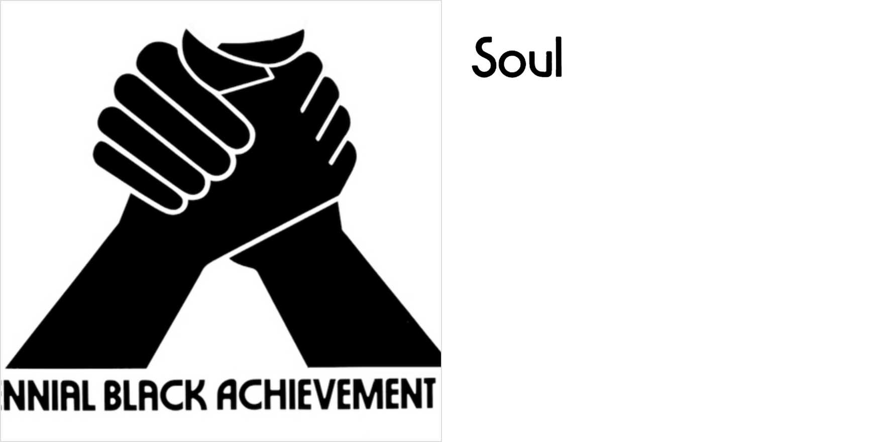 Bicentennial Black Achievement Exhibit logo - Fonts In Use