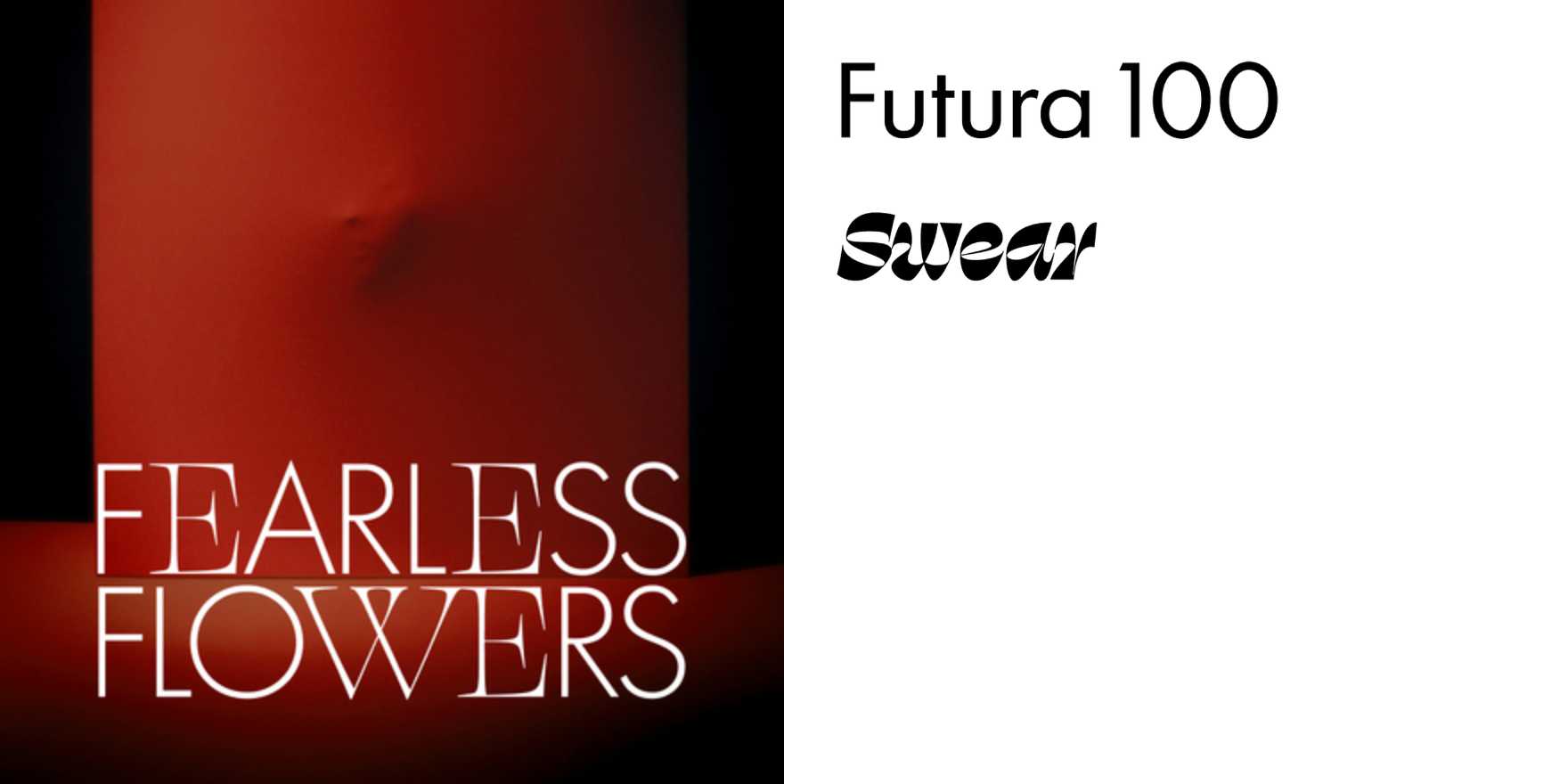 Marcin T. Józefiak – Fearless Flowers at Pix.House - Fonts In Use