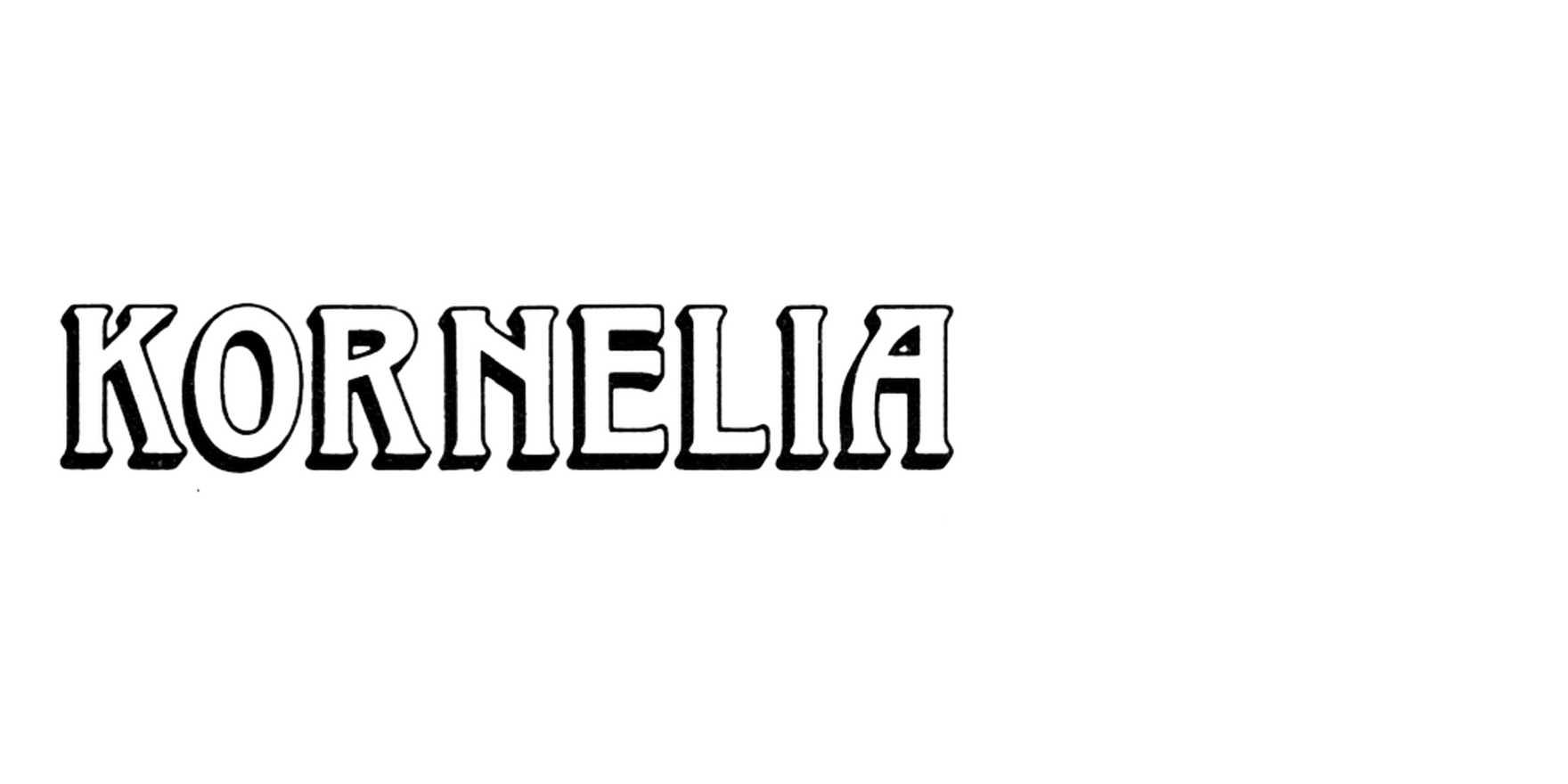 Kornelia in use - Fonts In Use