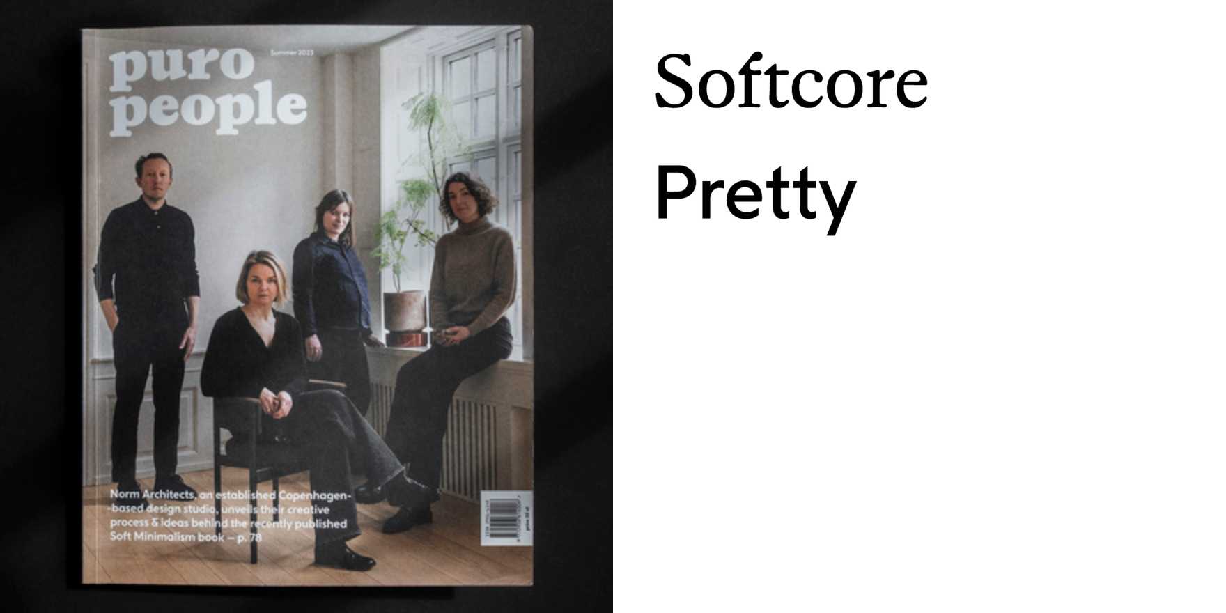 Puro People magazine - Fonts In Use