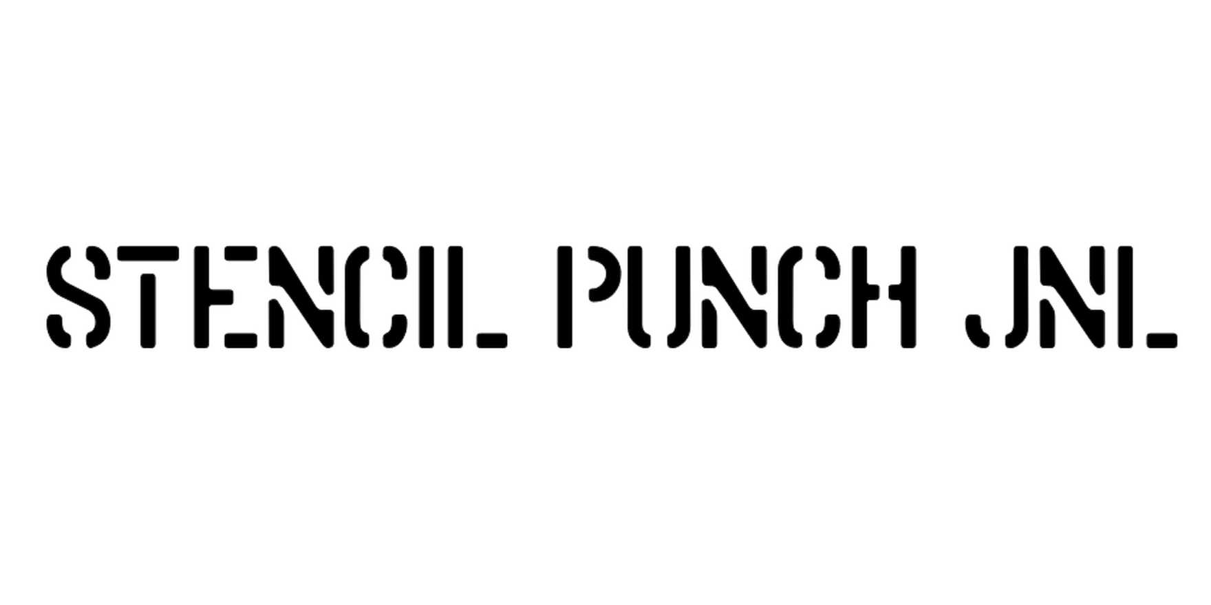 Stencil Punch JNL in use - Fonts In Use