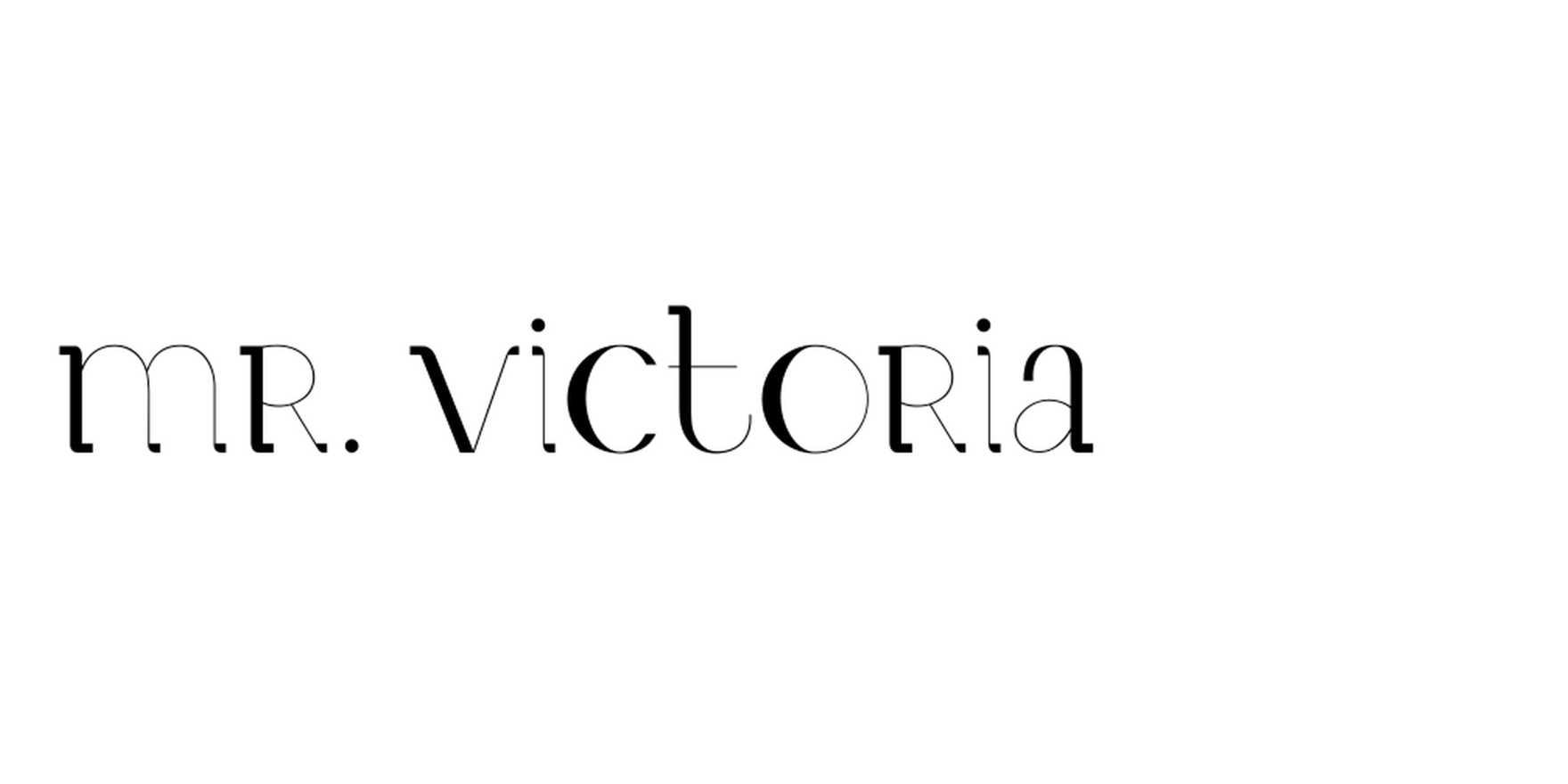 Mr. Victoria in use - Fonts In Use