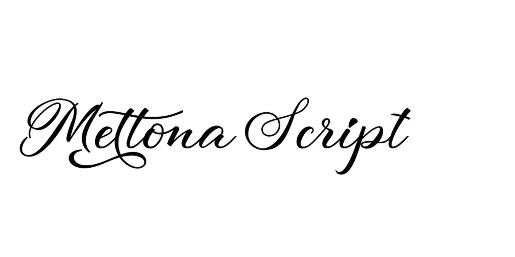 Mettona Script in use - Fonts In Use