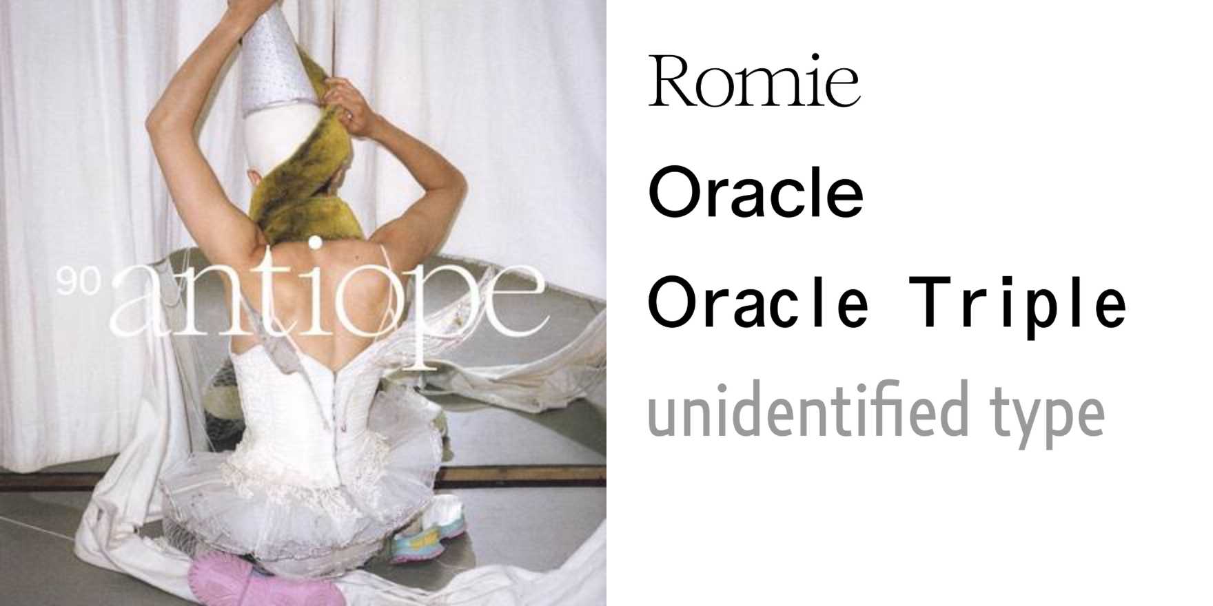 (90)antiope logo and issue 1, series 1—19 - Fonts In Use