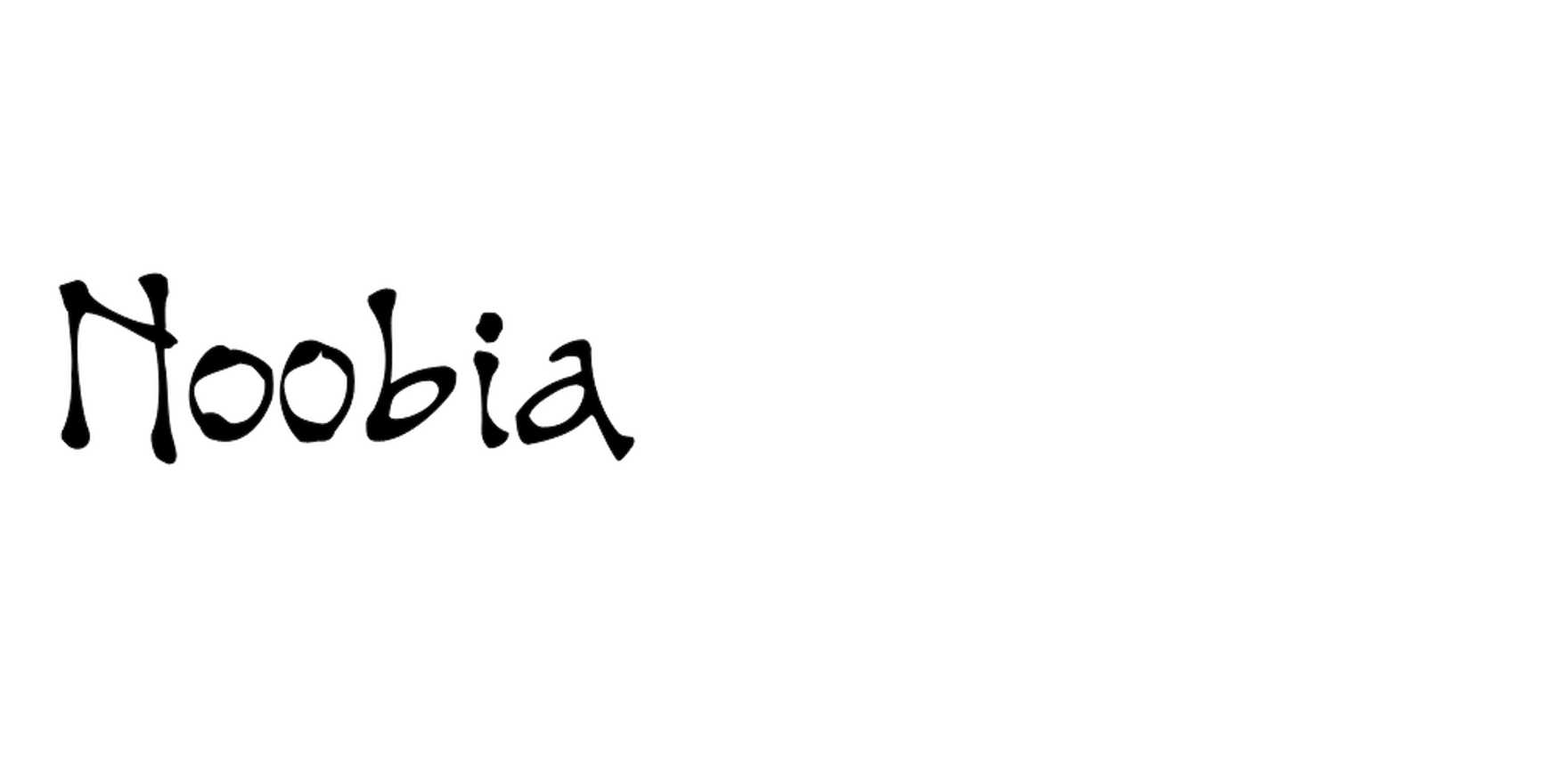 Noobia in use - Fonts In Use