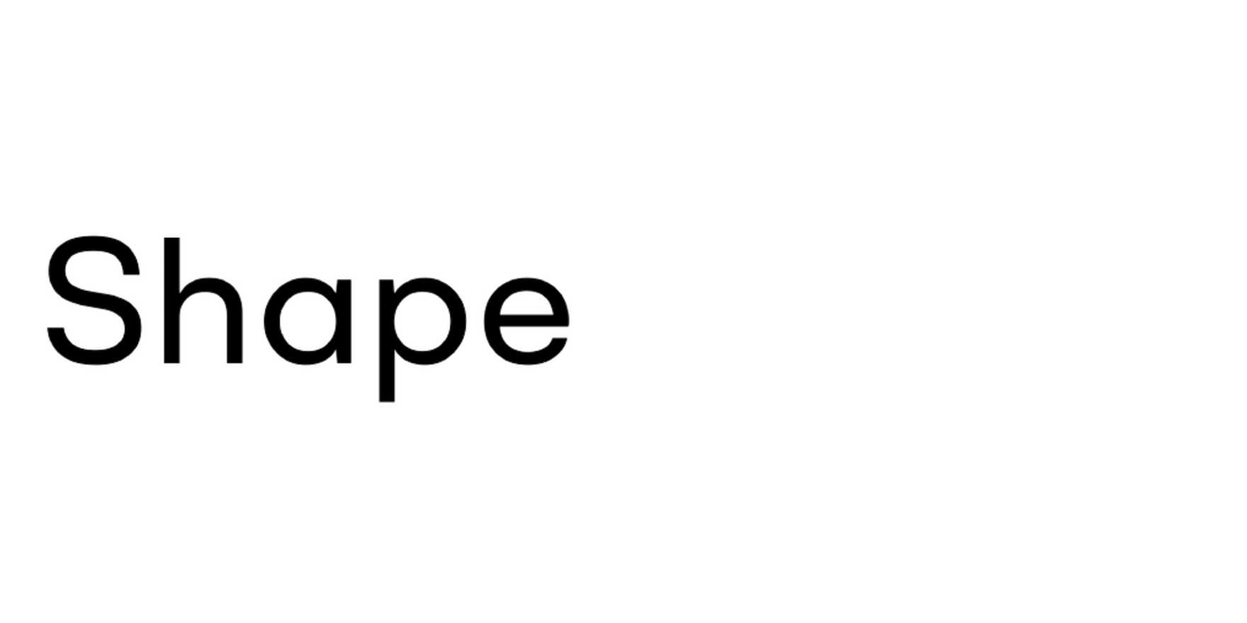 Shape in use - Fonts In Use