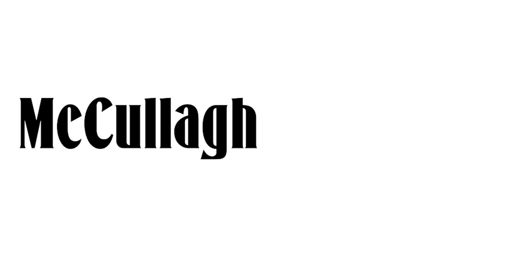 McCullagh in use - Fonts In Use