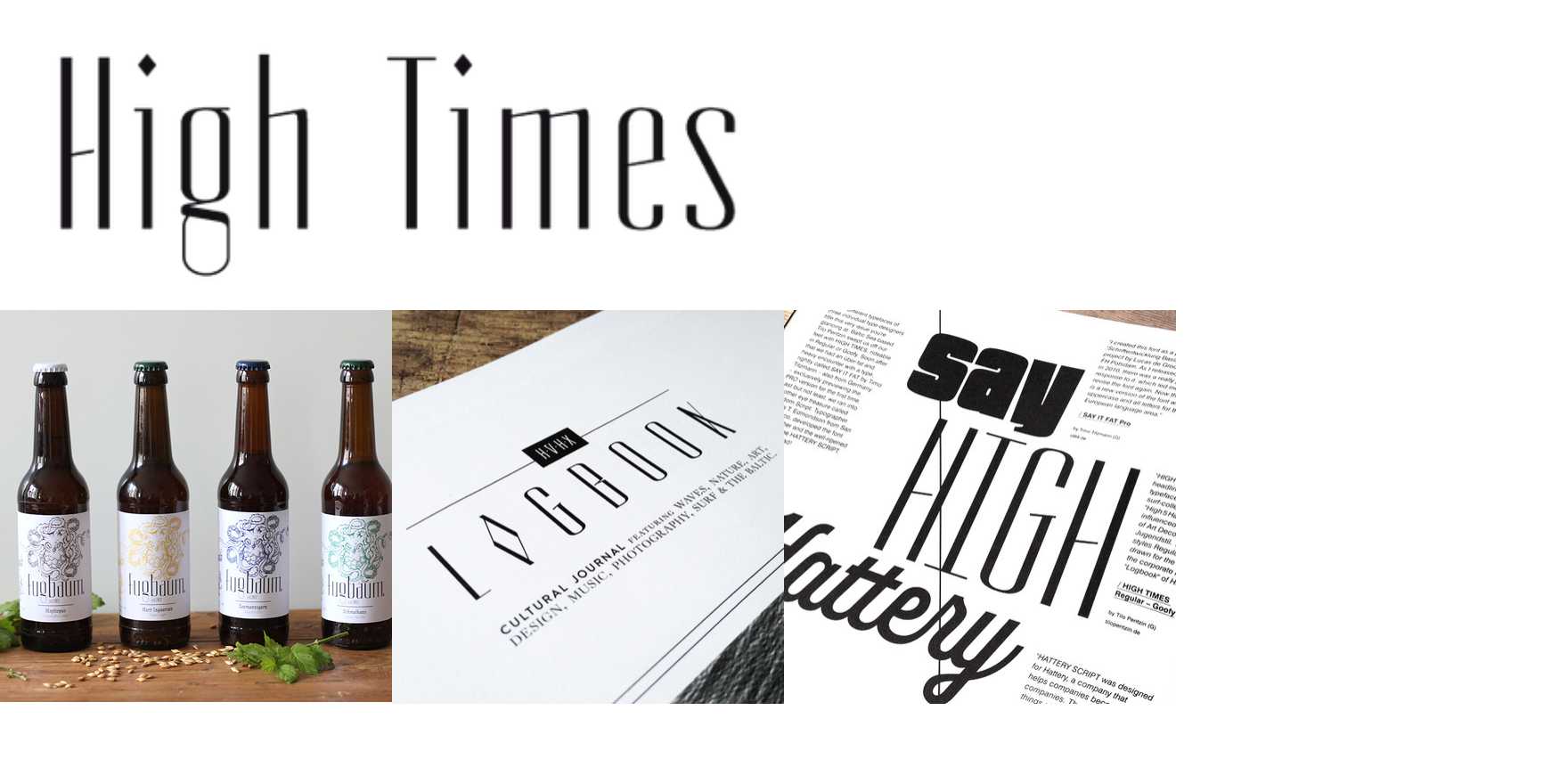 High Times Regular in use - Fonts In Use