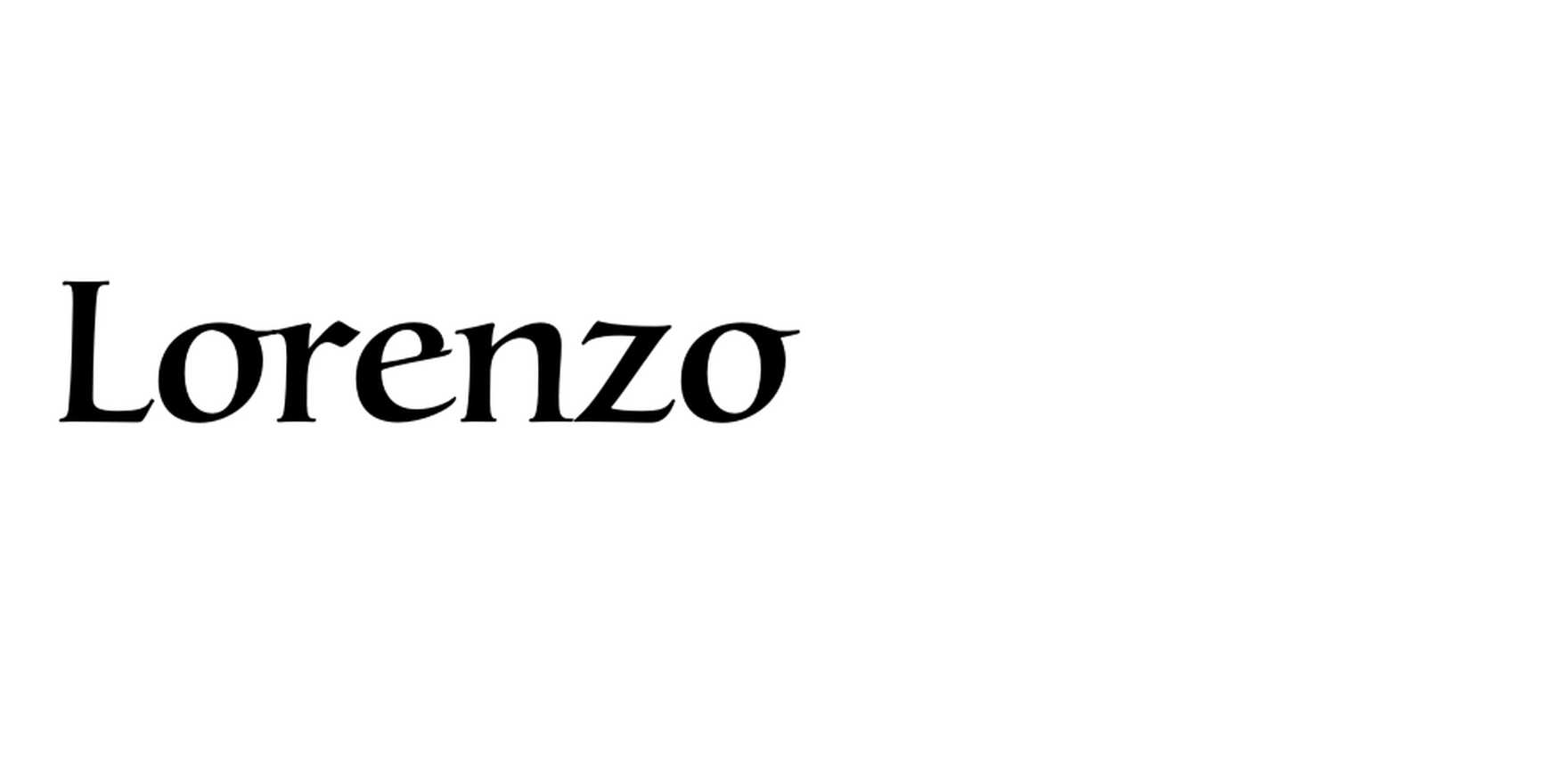 Lorenzo in use - Fonts In Use