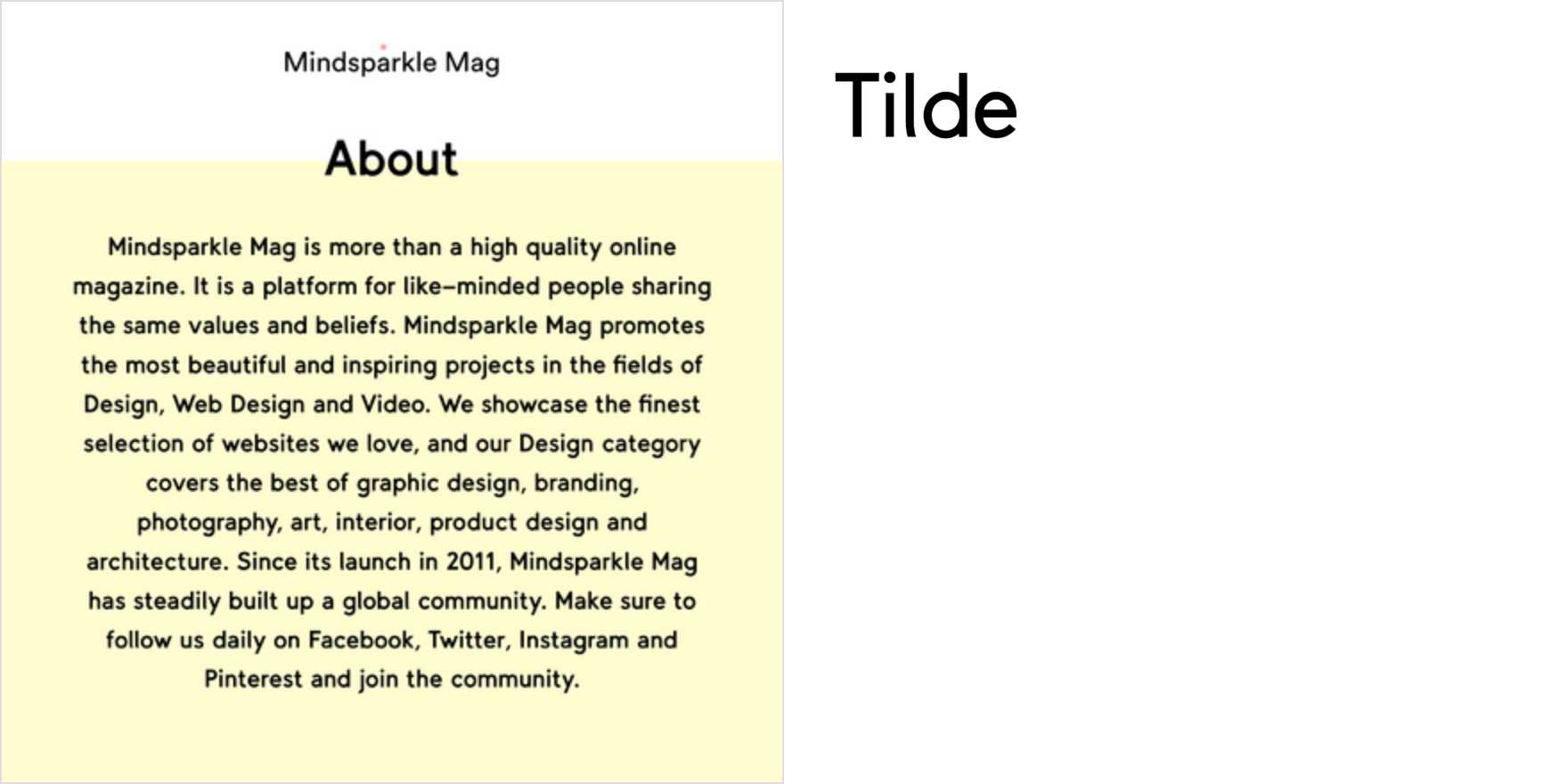 Mindsparkle Mag - Fonts In Use