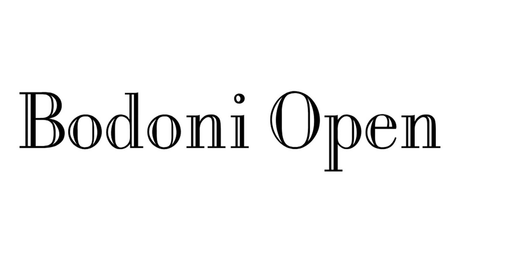Bodoni Open in use - Fonts In Use
