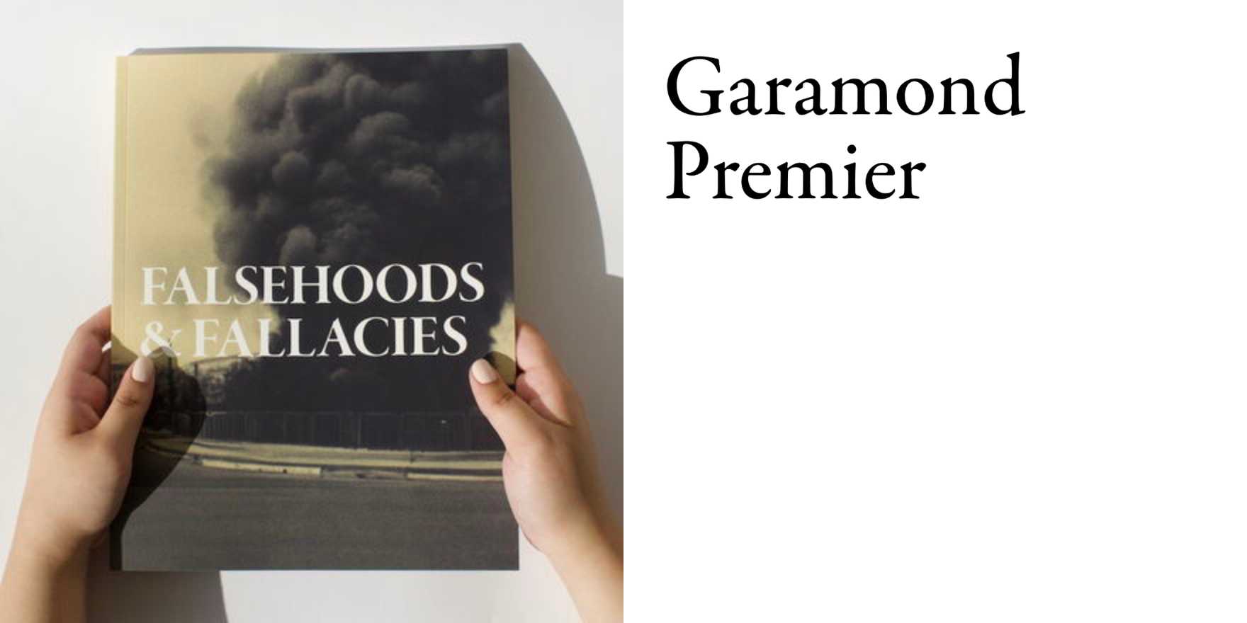 Falsehoods & Fallacies - Fonts In Use