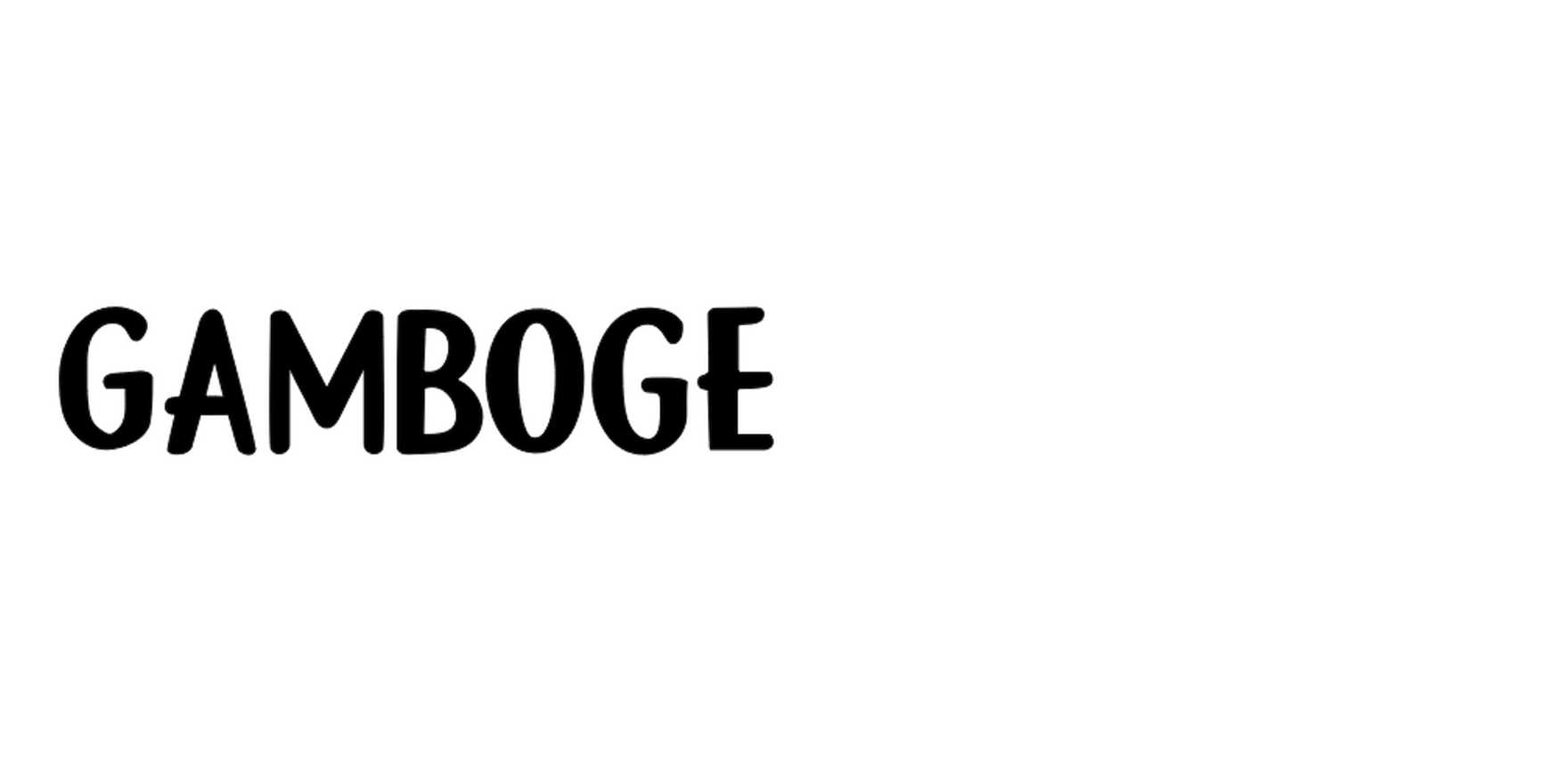 Gamboge in use - Fonts In Use