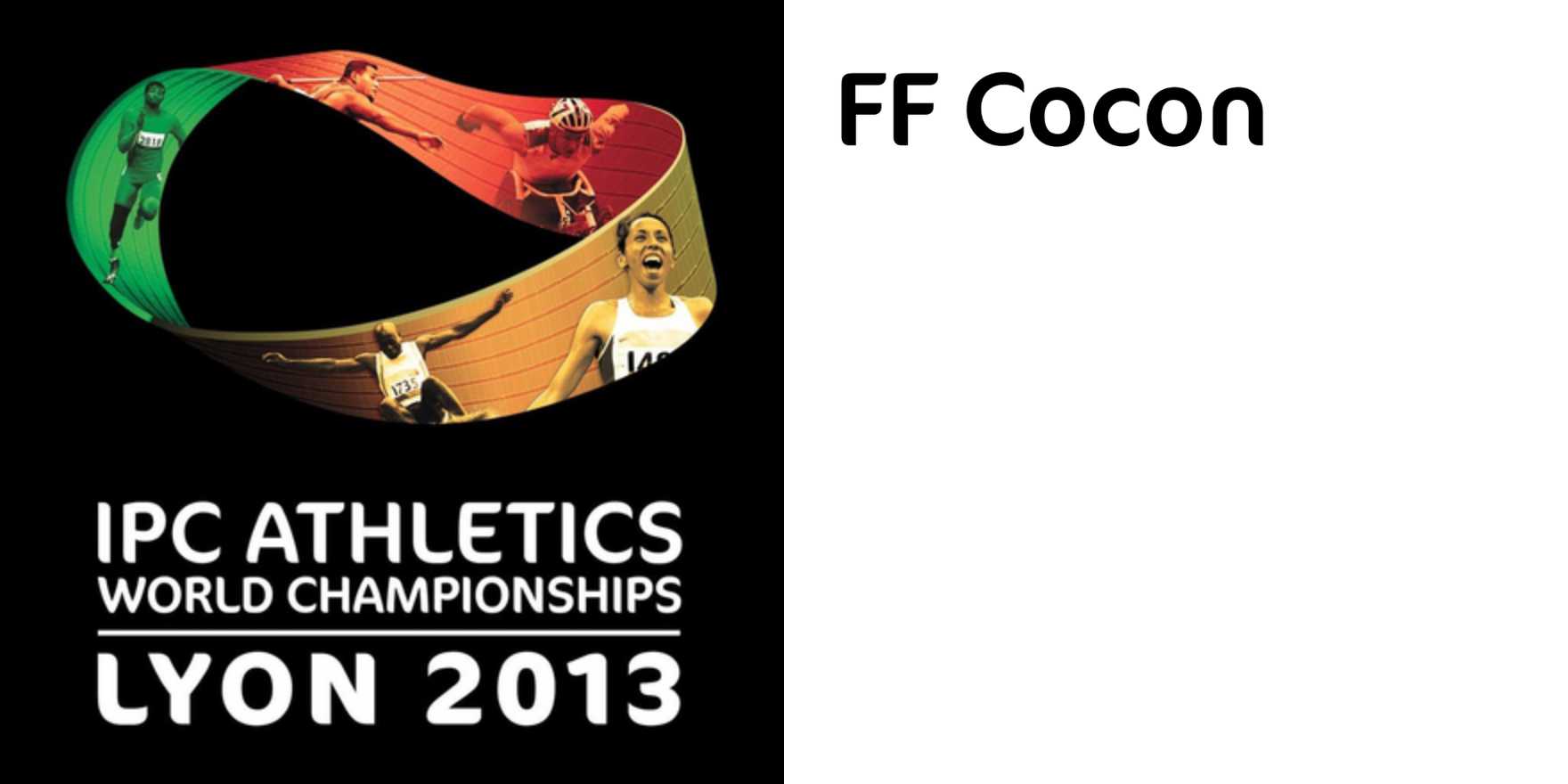 IPC Athletics World Championships Lyon 2013 - Fonts In Use