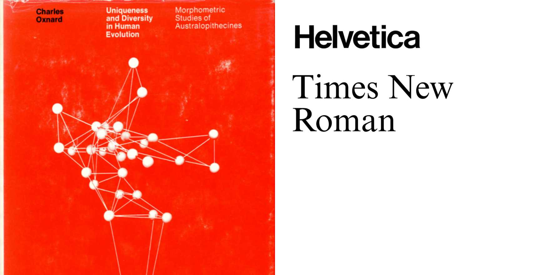 Uniqueness and Diversity in Human Evolution - Fonts In Use