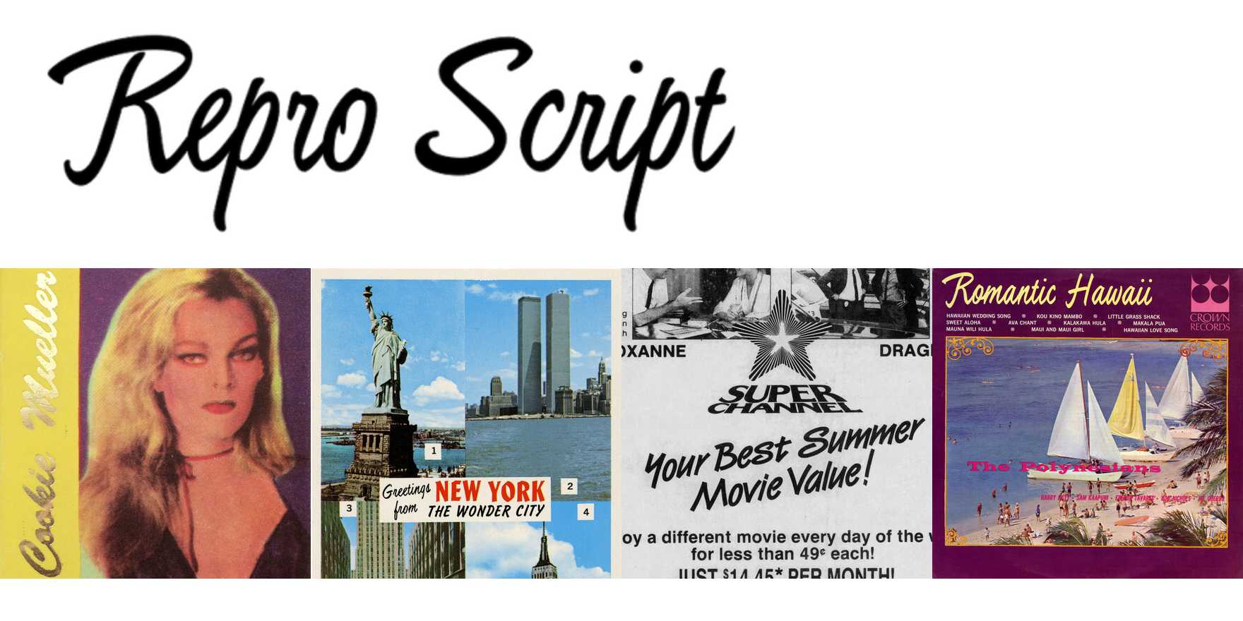 Repro Script in use - Fonts In Use