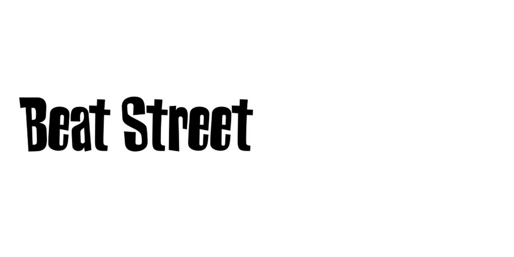Beat Street in use - Fonts In Use