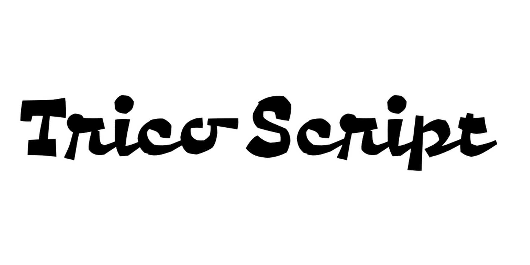Trico Script in use - Fonts In Use
