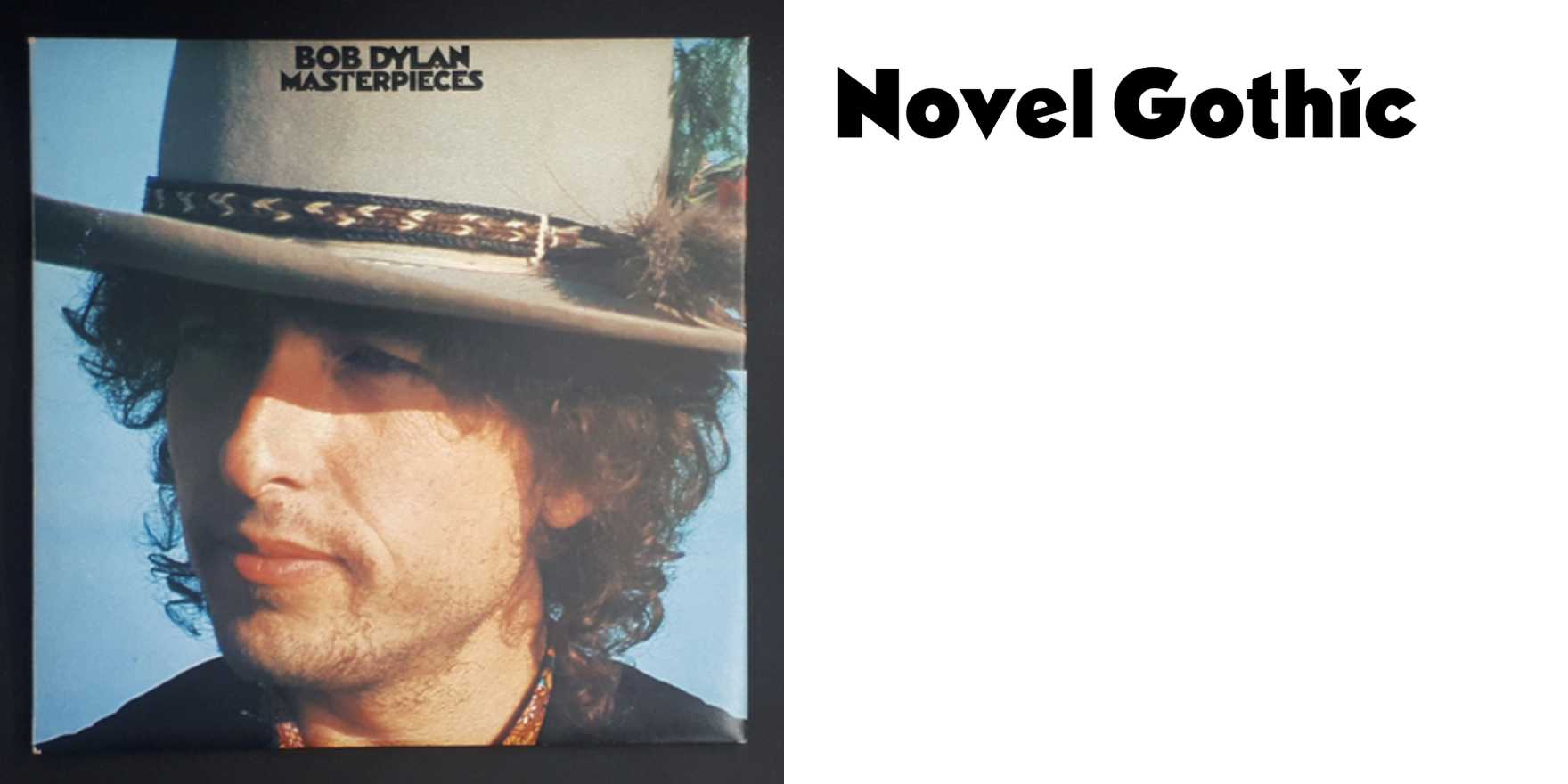 Bob Dylan – Masterpieces album art - Fonts In Use