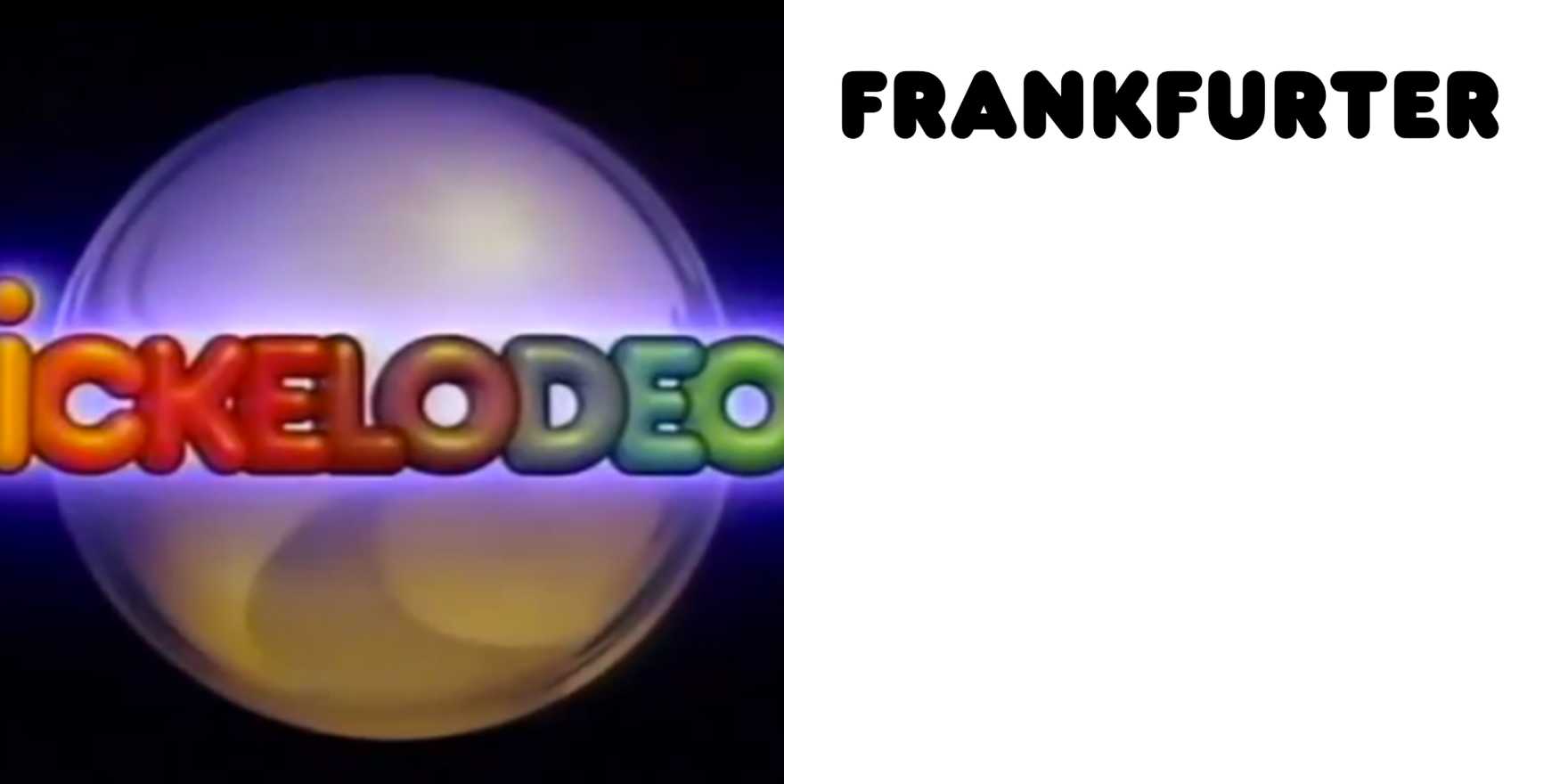 Nickelodeon “Silverball” logo (1981–1984) - Fonts In Use