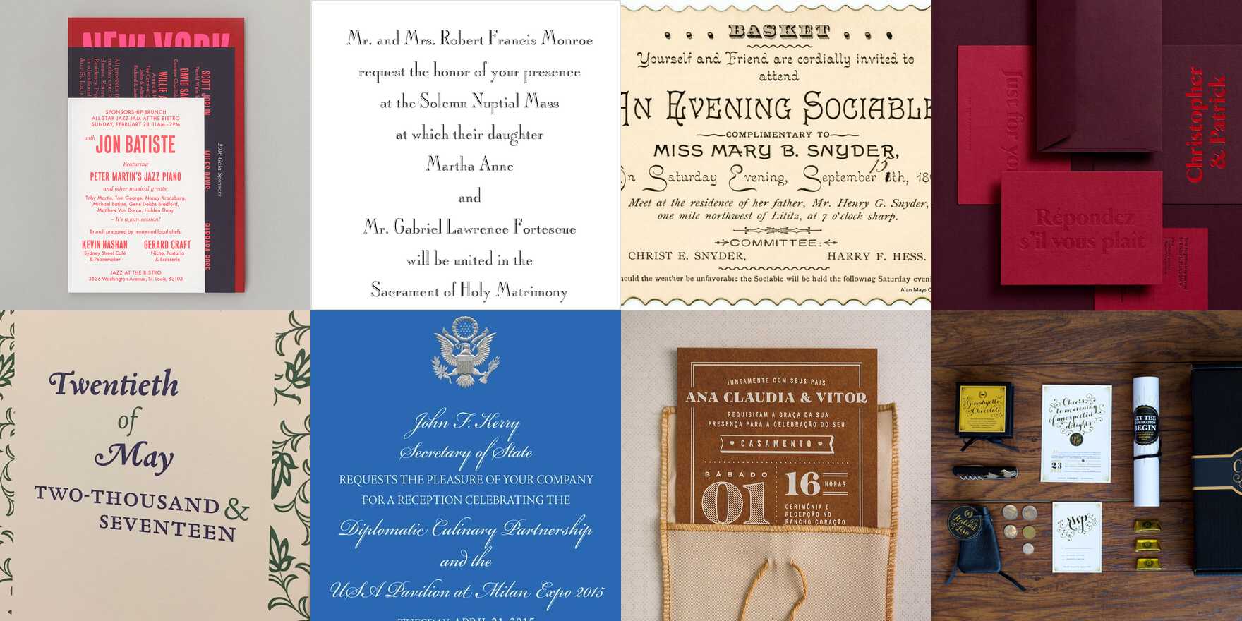 invitation - Fonts In Use