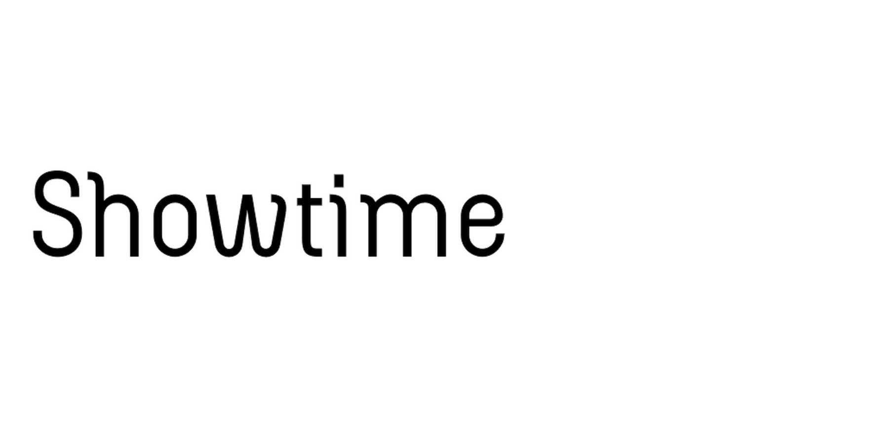 Showtime (Jonahfonts) in use - Fonts In Use