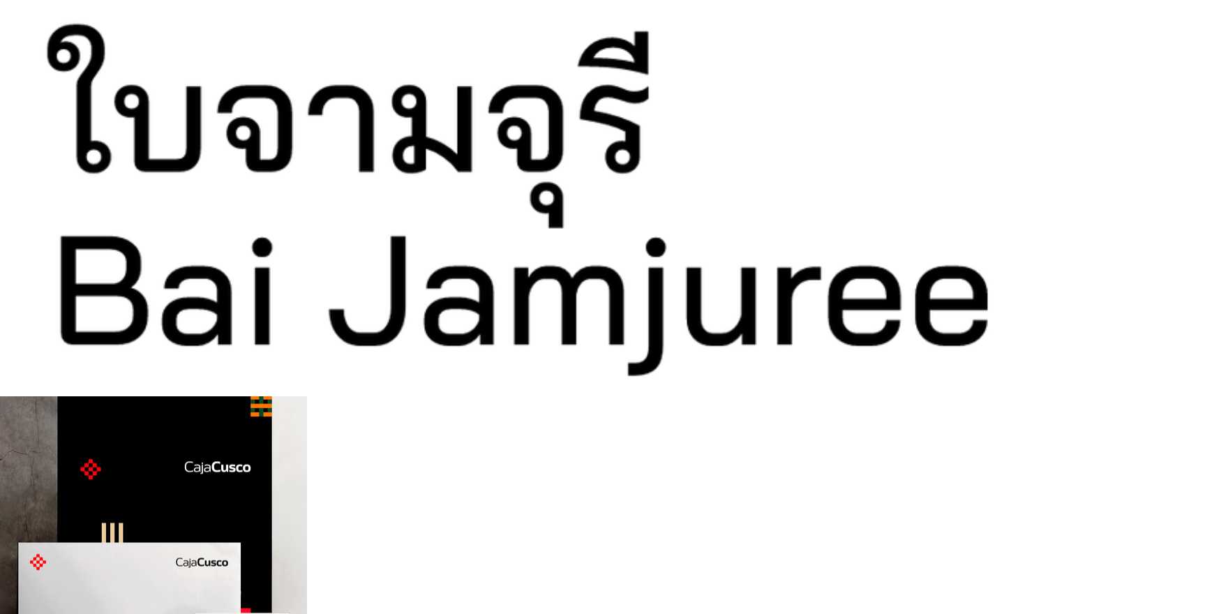 Bai Jamjuree in use - Fonts In Use