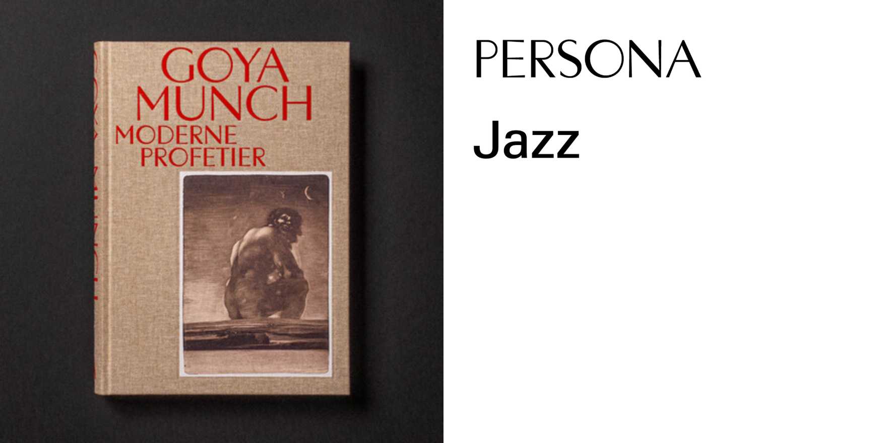 Goya and Munch. Modern Prophecies - Fonts In Use