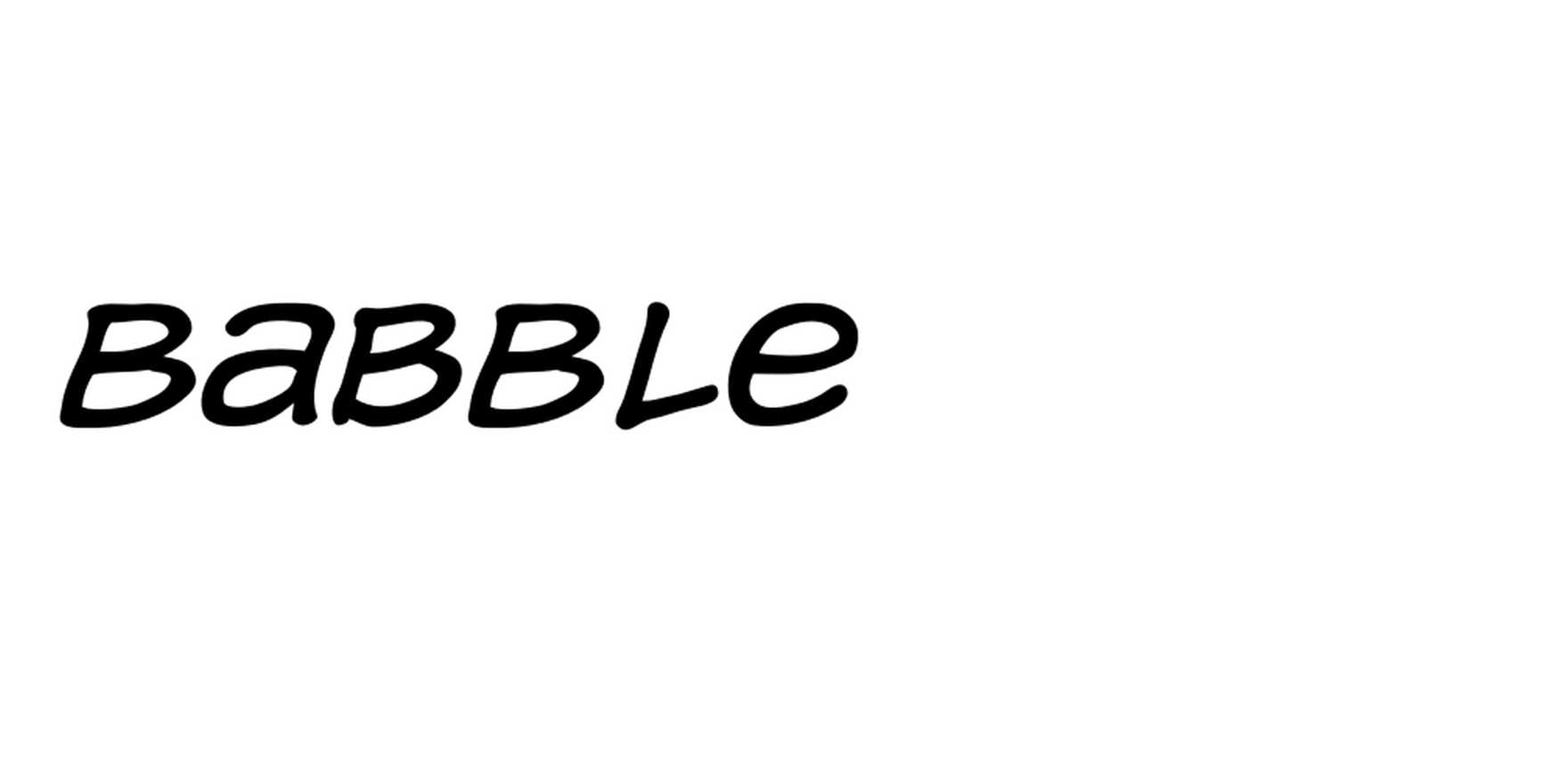 Babble in use - Fonts In Use