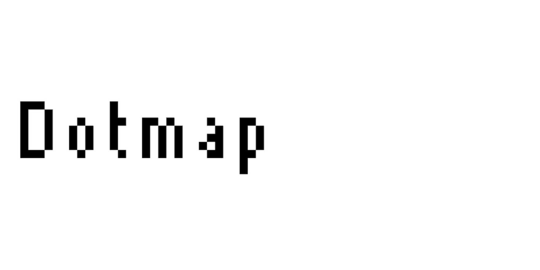 Dotmap in use - Fonts In Use