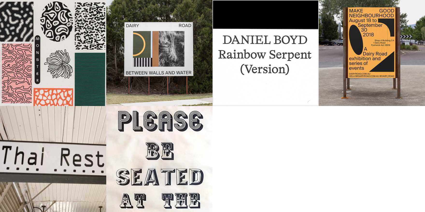 Canberra (Australia) - Fonts In Use