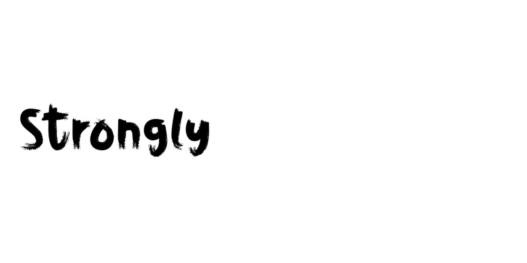 Strongly in use - Fonts In Use