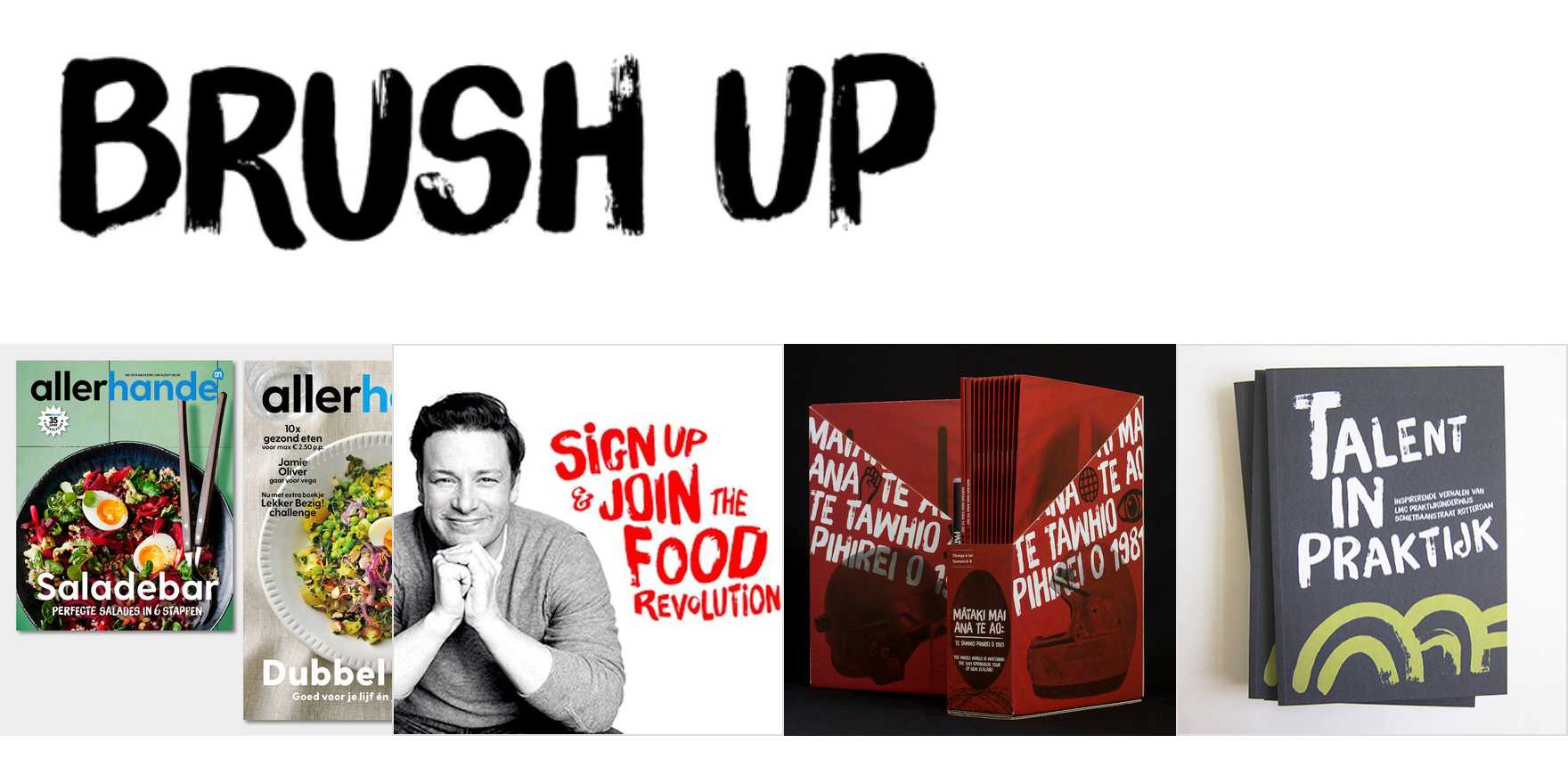 Brush Up in use - Fonts In Use