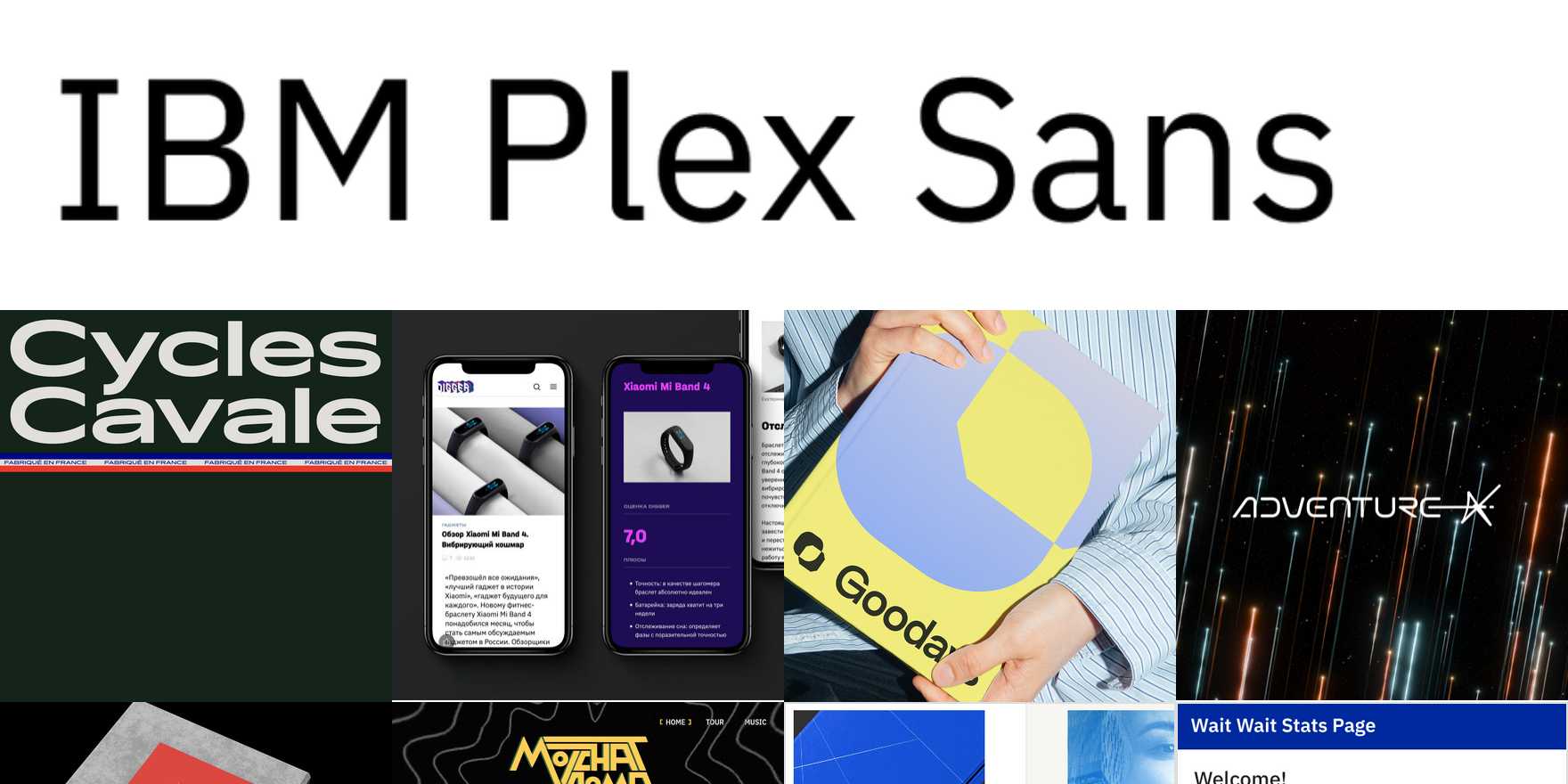 IBM Plex Sans in use - Fonts In Use