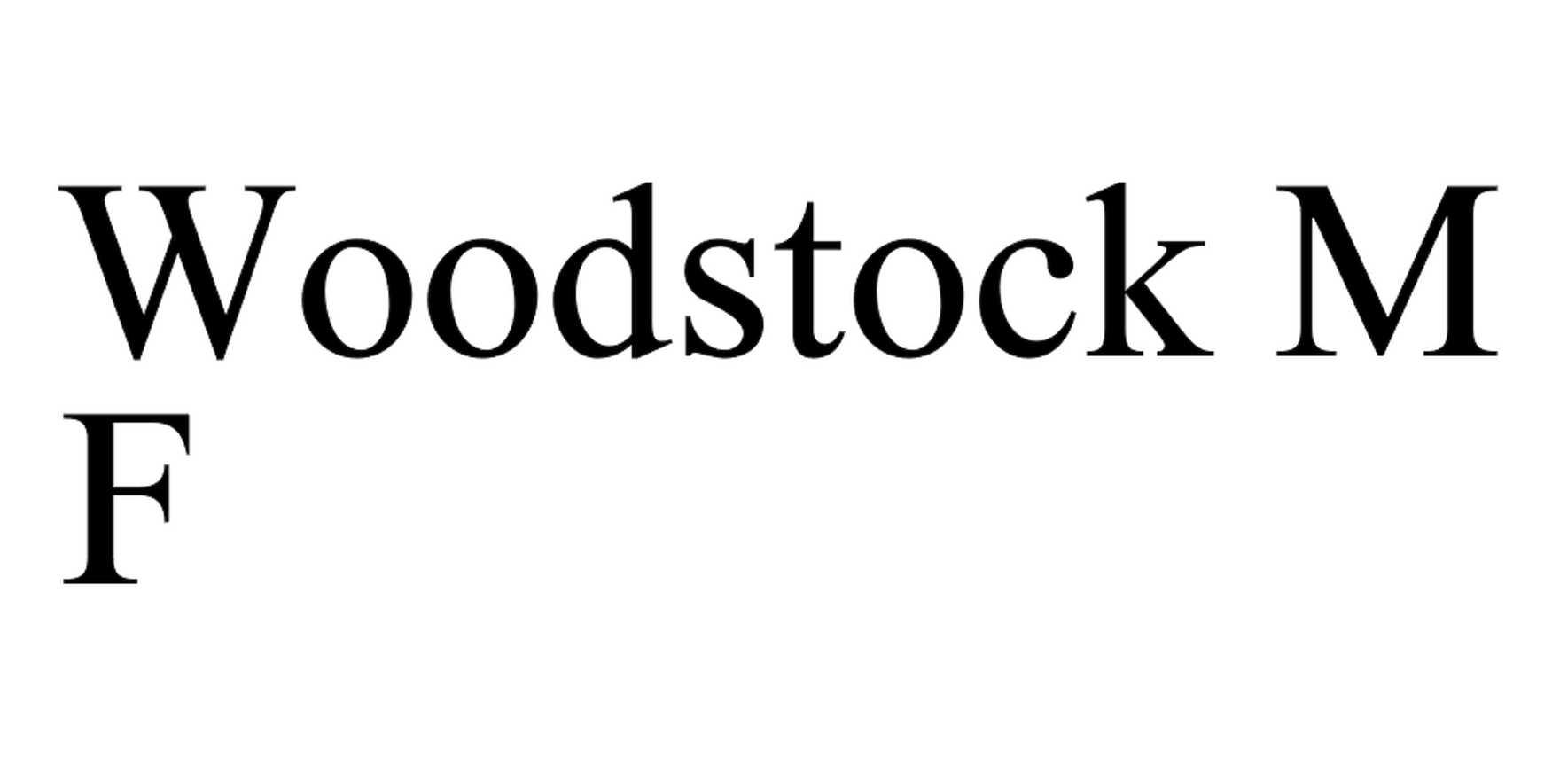 Woodstock MF in use - Fonts In Use