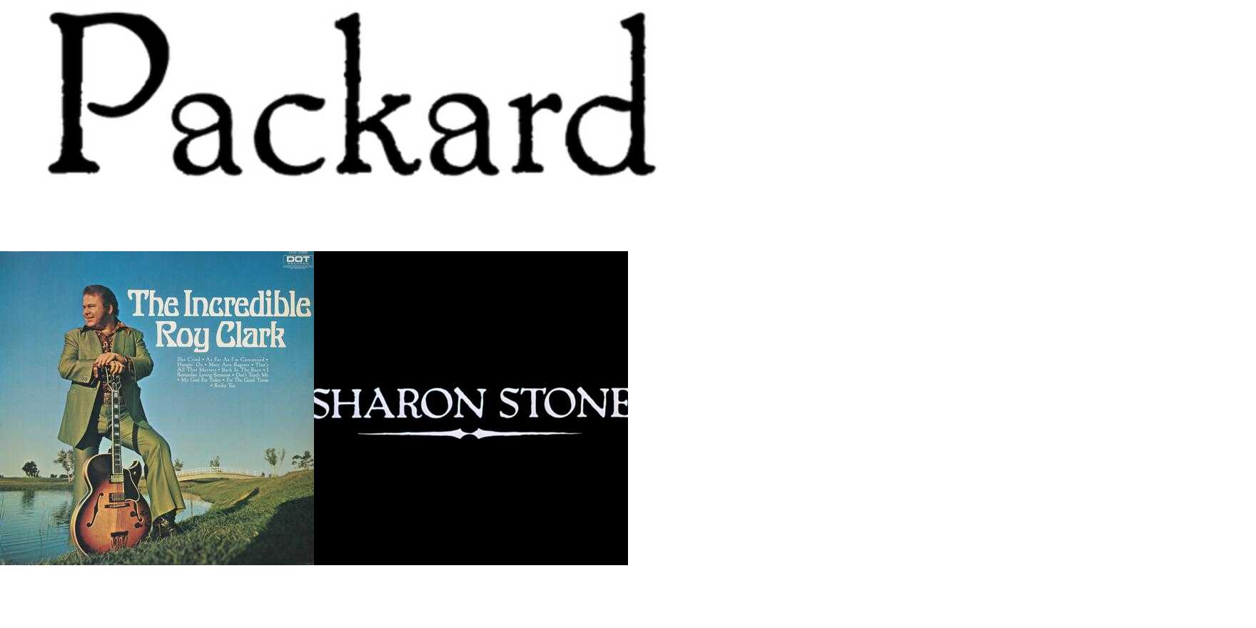 Packard in use - Fonts In Use