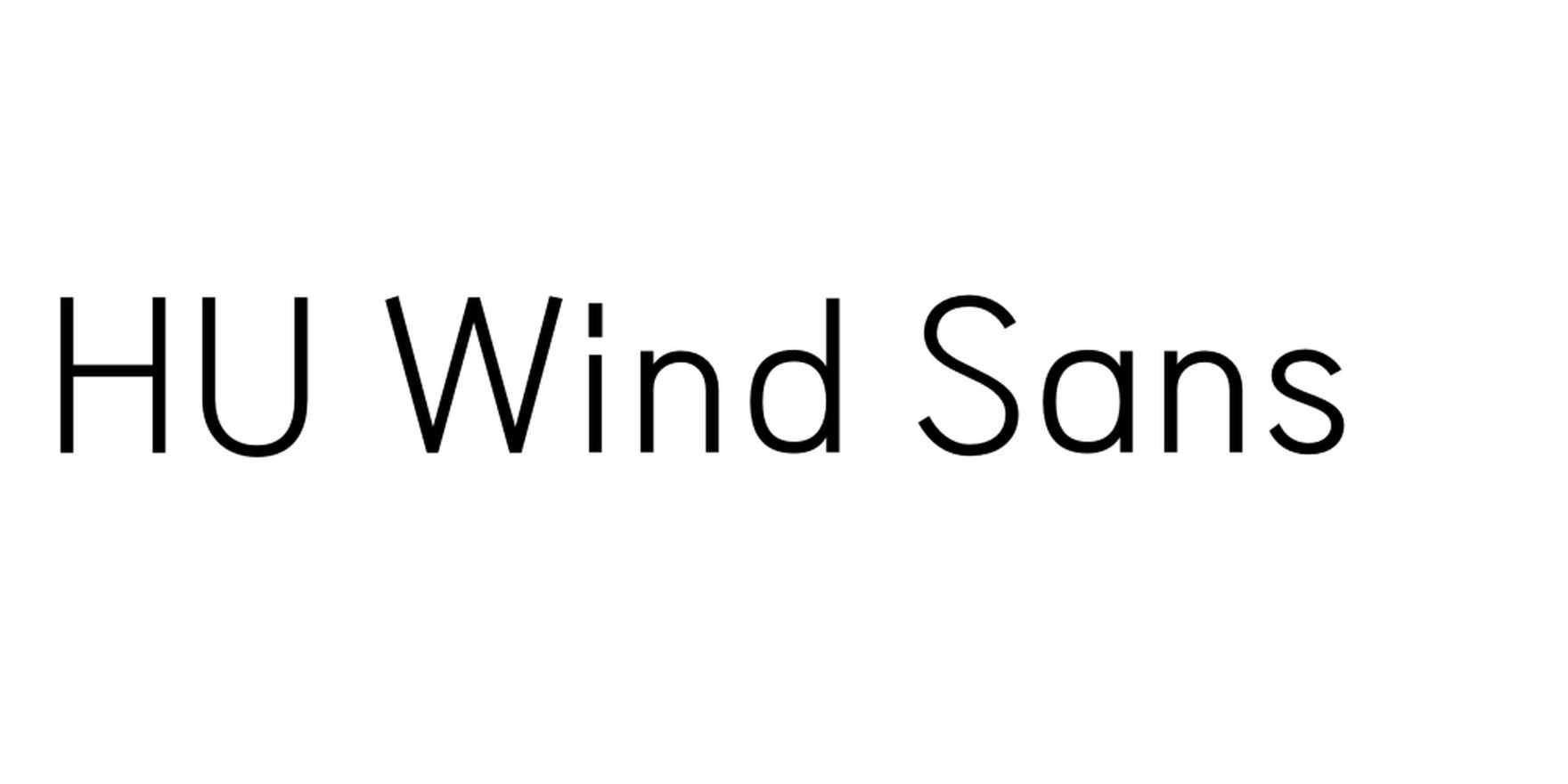 HU Wind Sans in use - Fonts In Use